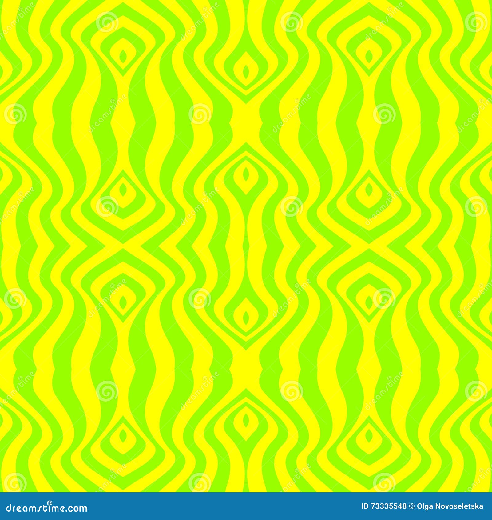 Seamless Abstract Yellow Pattern Stock Vector - Illustration of ...