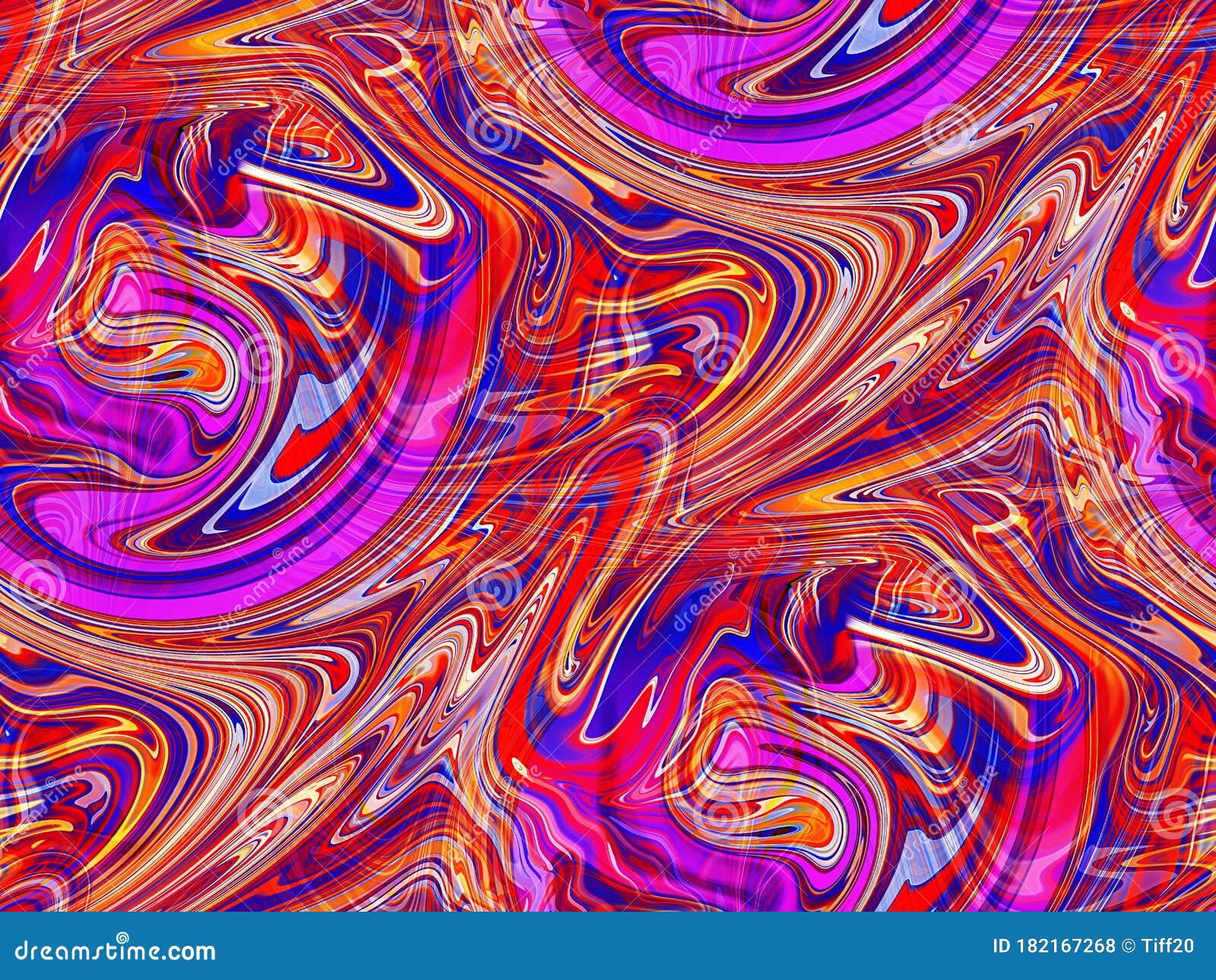 Seamless Acrylic pouring stock illustration. Illustration of abstract ...