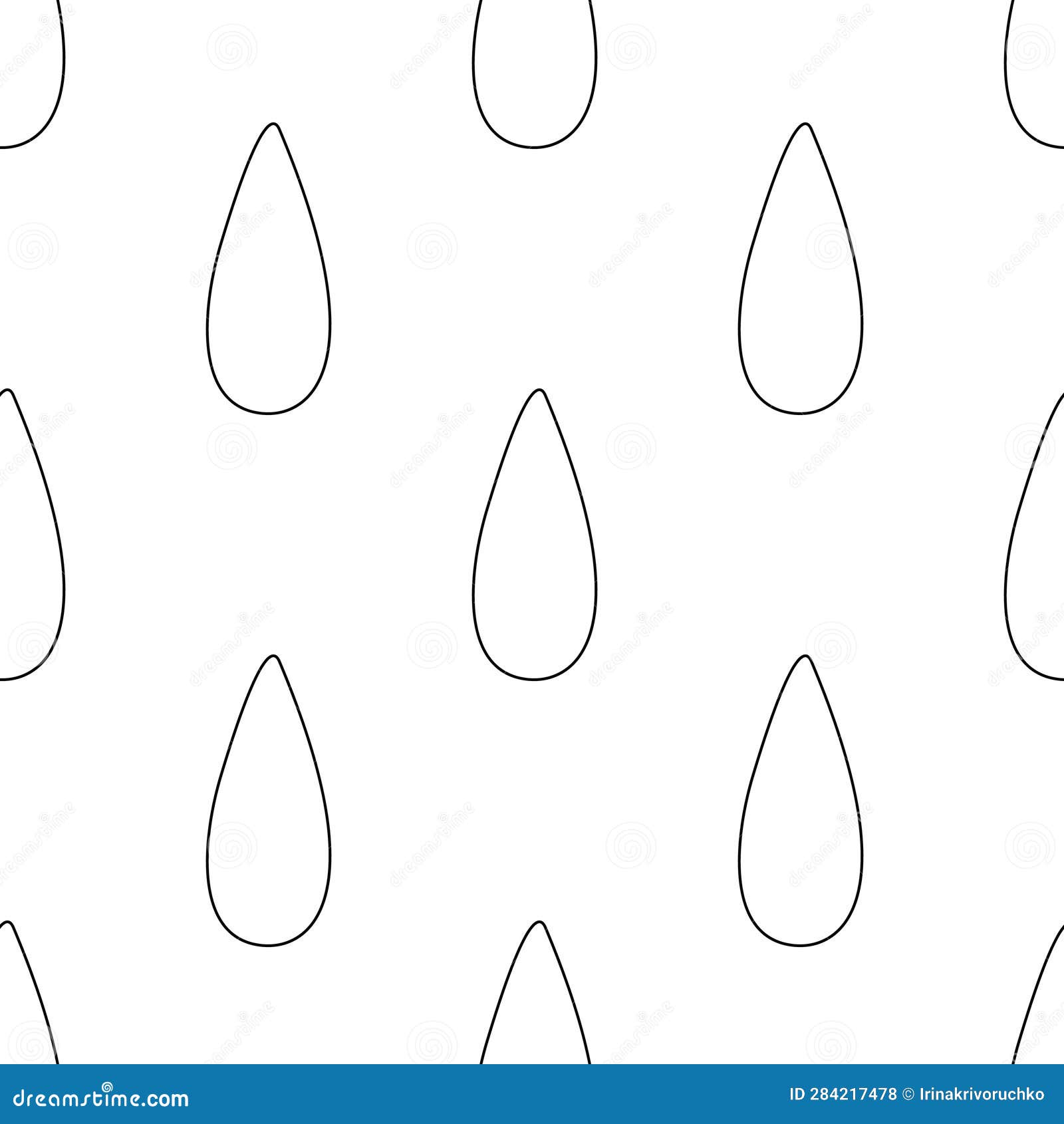 Page Raindrop Coloring Book