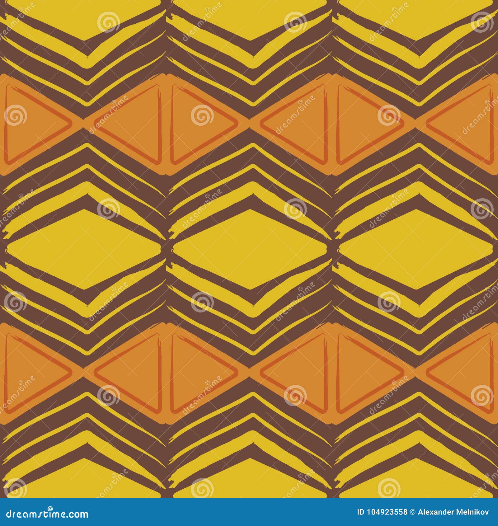 Seamless African Batik Pattern Stock Vector - Illustration of design ...