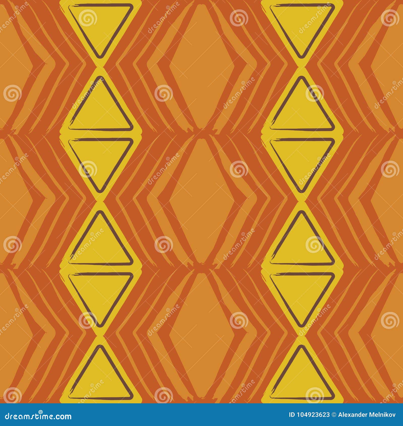 Seamless African Batik Pattern Stock Vector - Illustration of african ...