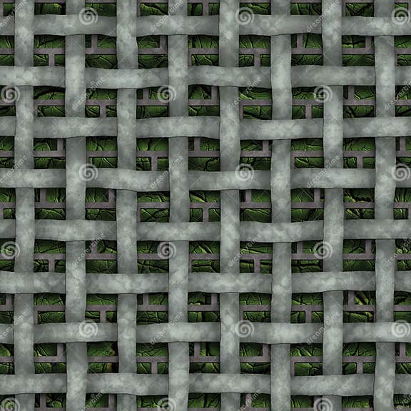 Seamless Alien Grid Surface Stock Illustration - Illustration of ...