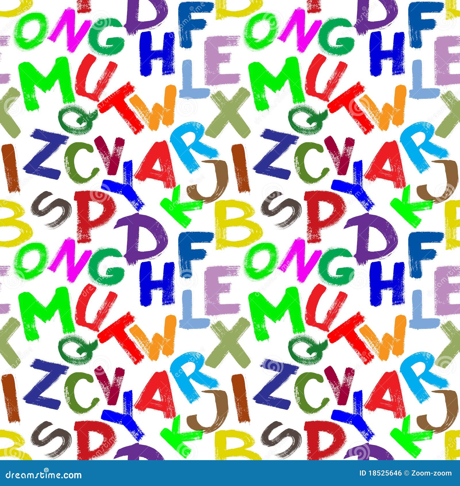 Seamless alphabet stock illustration. Illustration of heading - 18525646