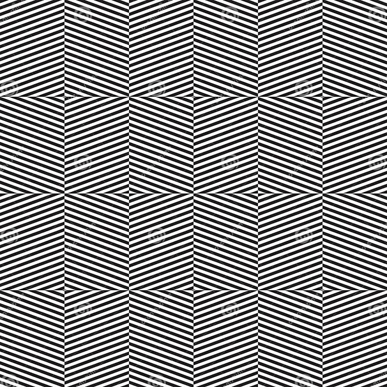 Seamless Abstract Geometric Alternating Chevron Diagonal Pattern Stock ...