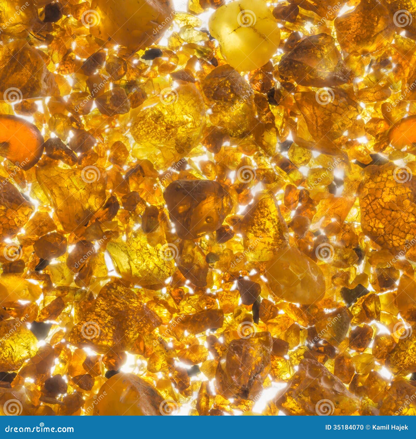 Seamless Amber Texture In Backlit Stock Photo - Image of backlit ...
