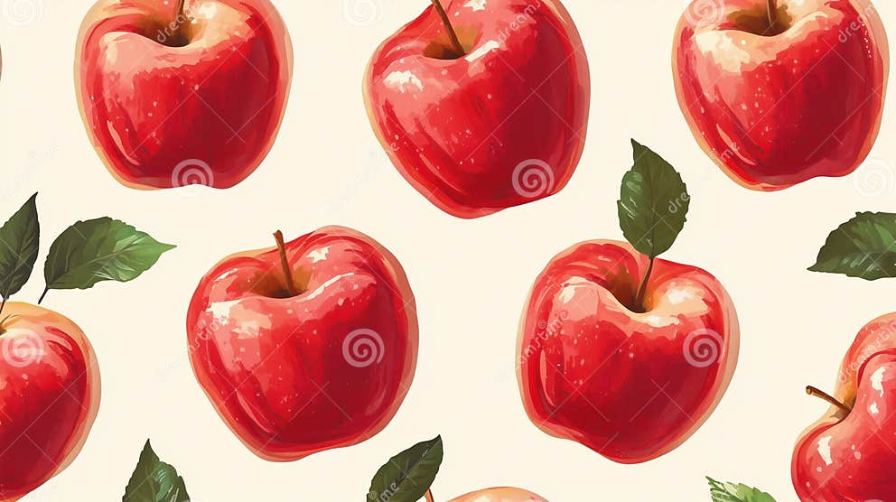 Seamless apples pattern stock photo. Image of holiday - 331849864