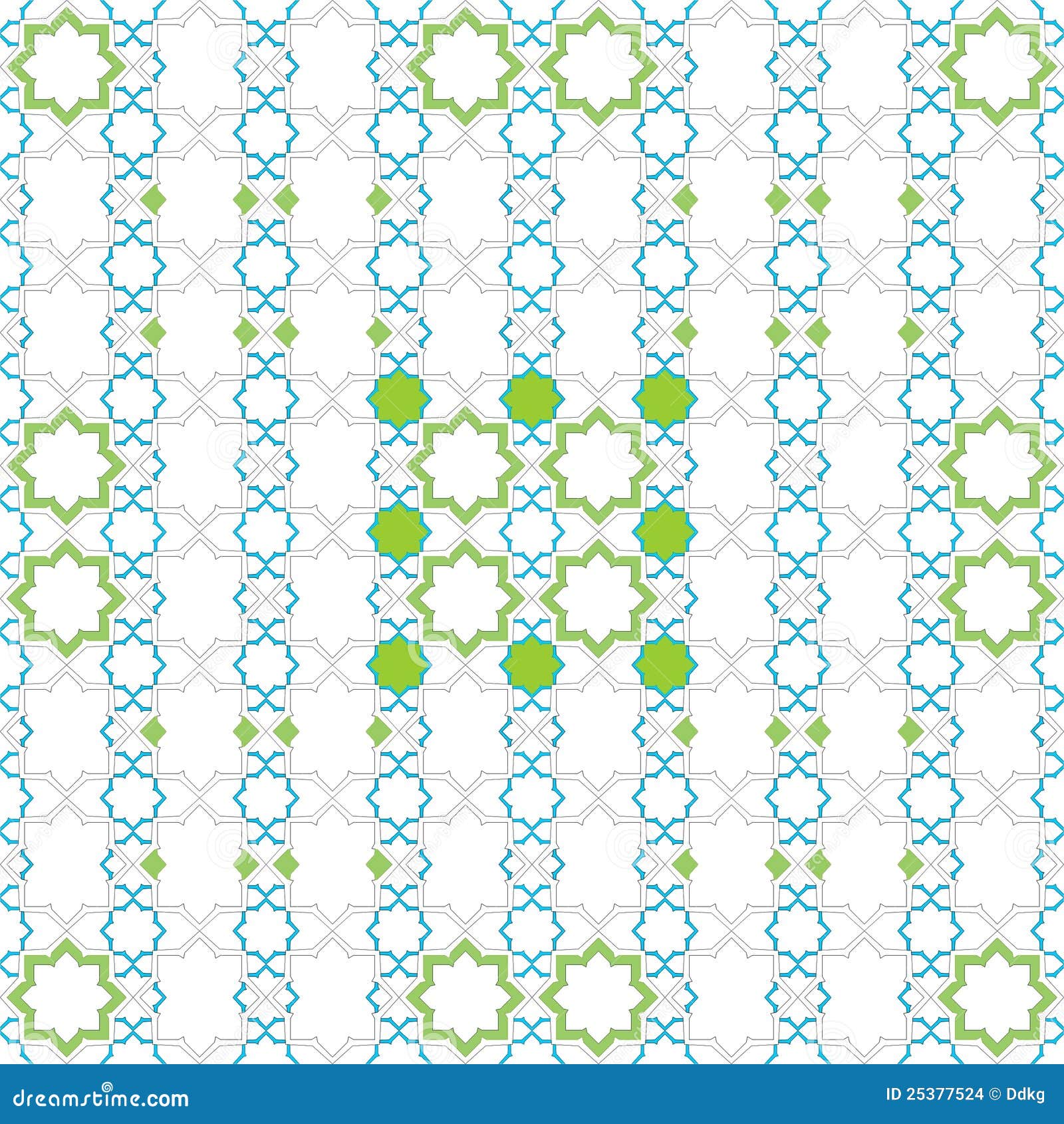 Seamless Arabesque Tile Background Stock Vector - Illustration of motif ...