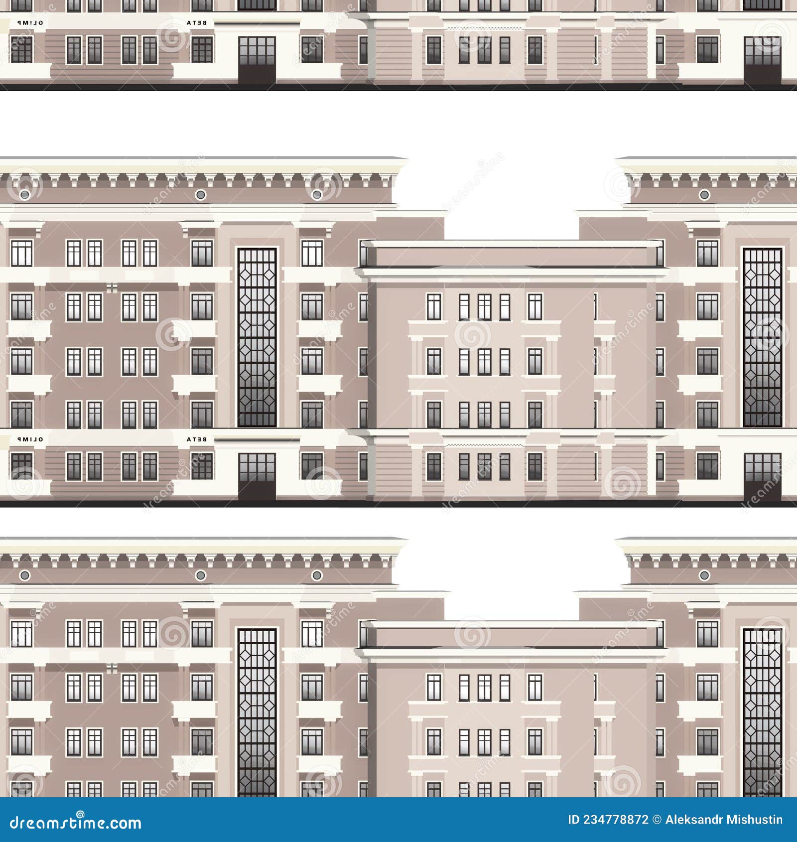 Seamless Architect Pattern stock illustration. Illustration of detail ...