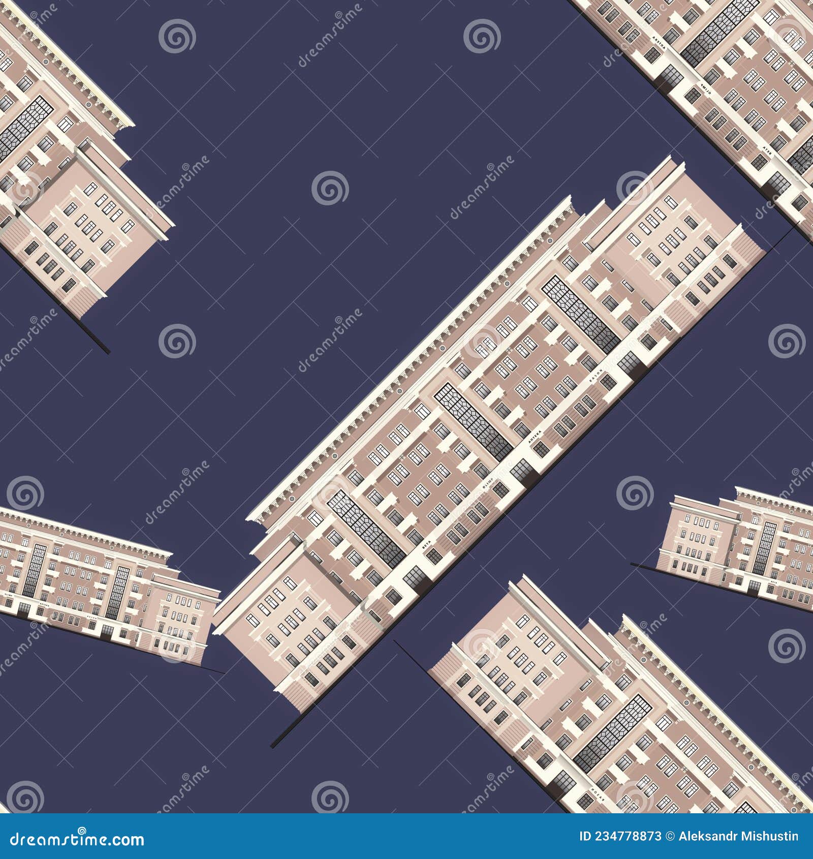 Seamless Architect Pattern stock illustration. Illustration of ...
