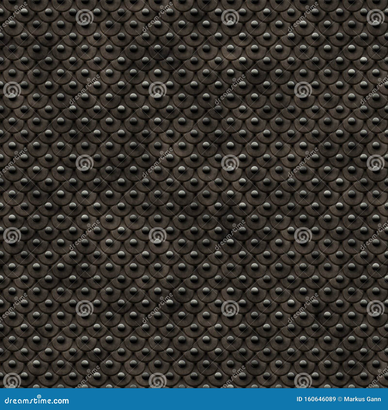 Seamless Armor Texture Background Stock Illustration - Illustration of ...