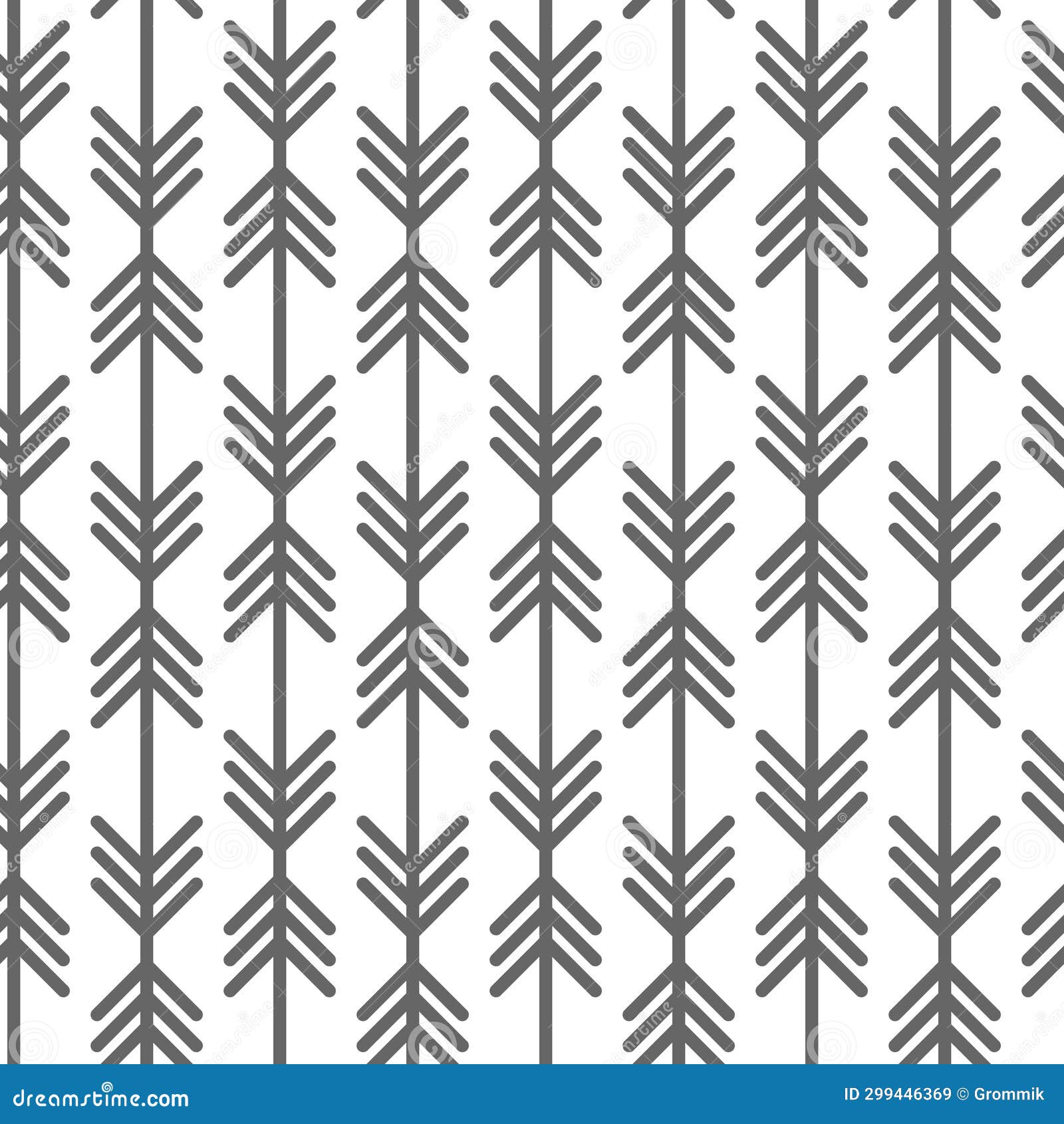 Seamless Arrow Pattern for Fans, Prints, Textures, Creative Ideas Stock ...