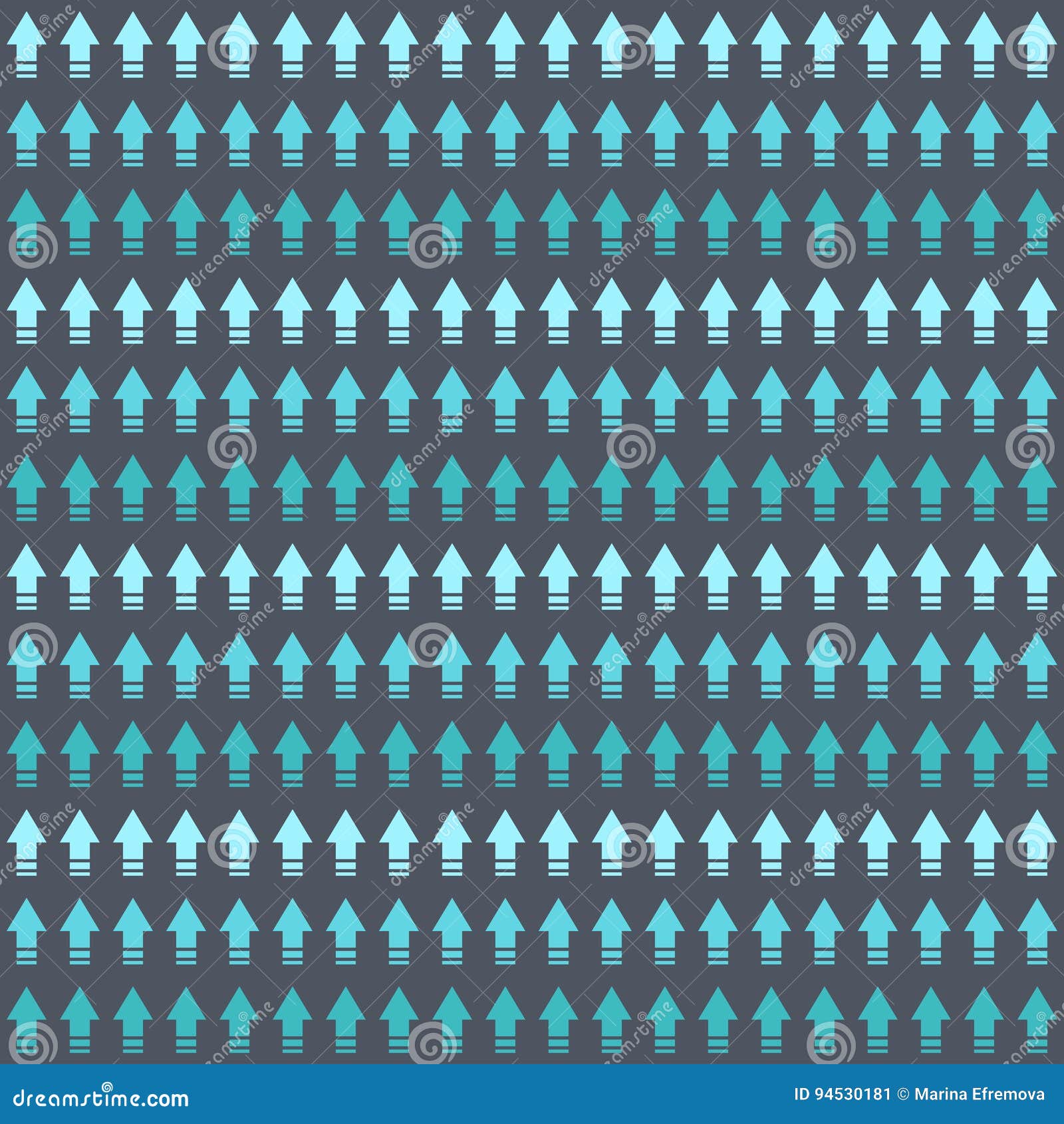 Seamless arrow pattern. stock vector. Illustration of hipster - 94530181