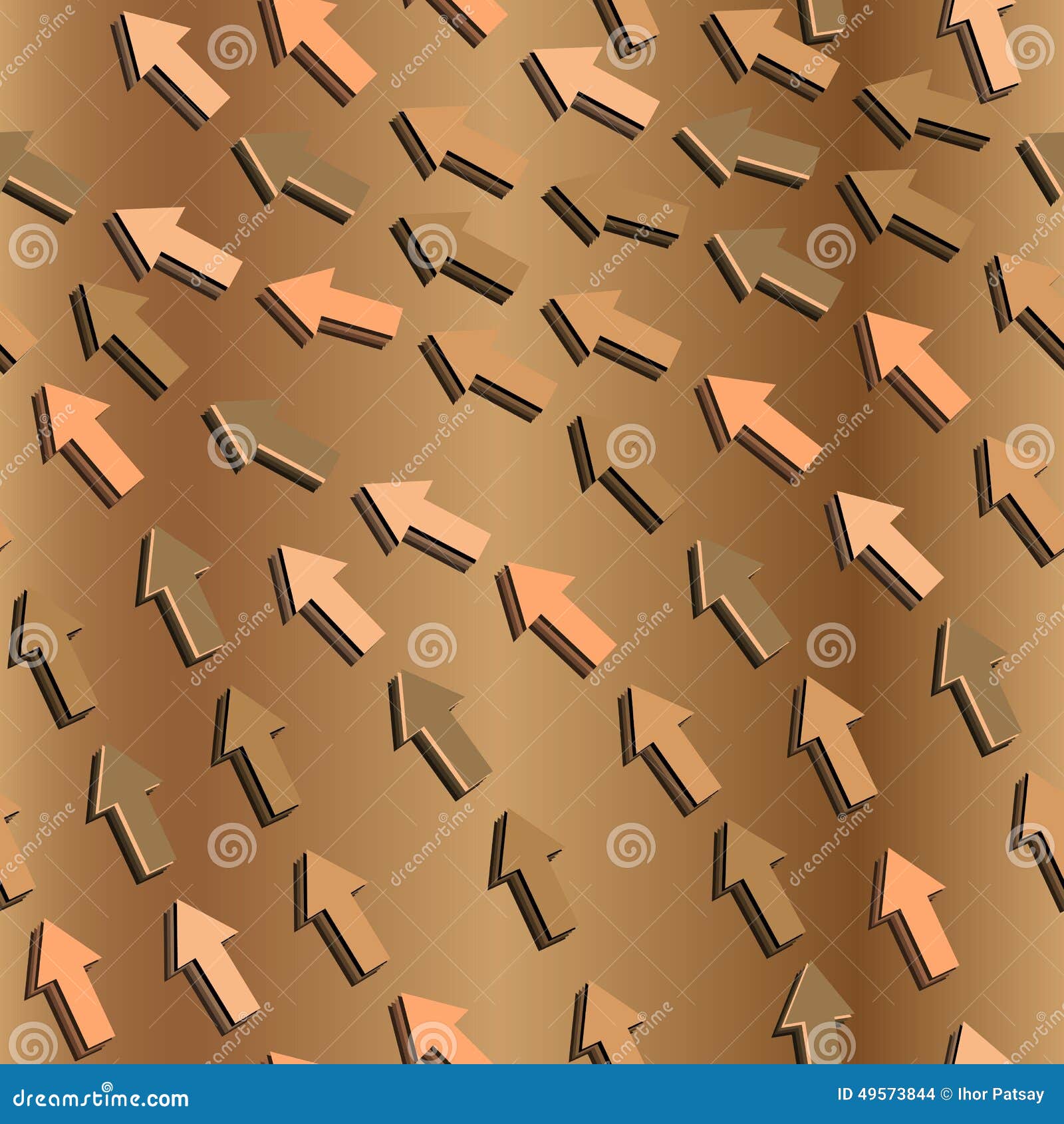 Seamless arrow pattern stock vector. Illustration of seamless - 49573844
