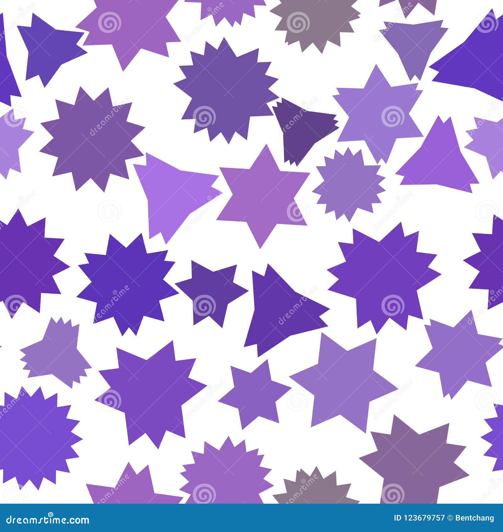 Seamless Artistic Star Background Pattern Abstract. Style, Concept ...