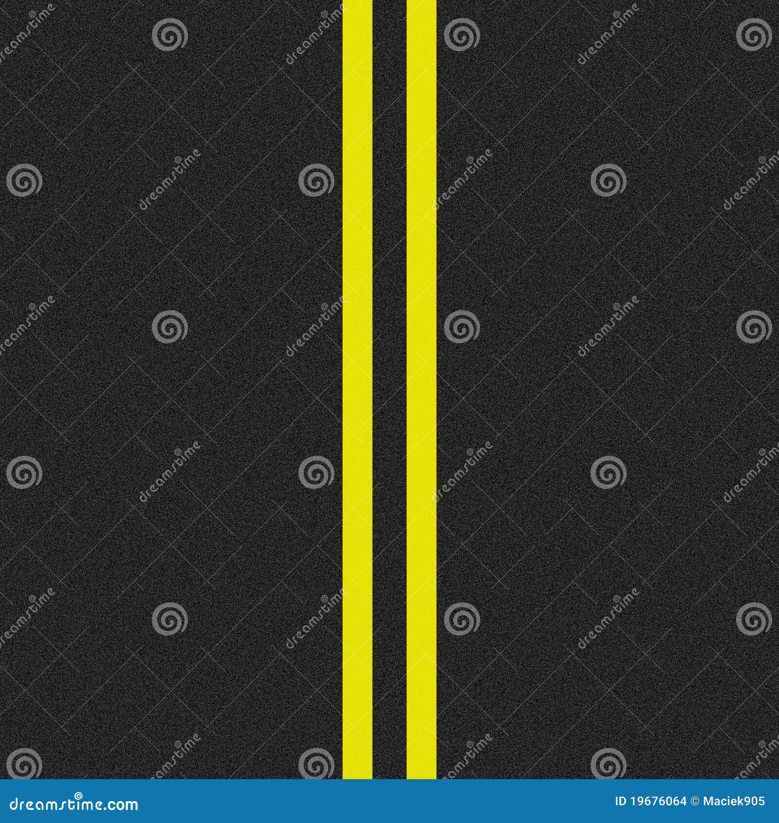 Seamless Asphalt Road And Highway Types From Top View. Vector ...