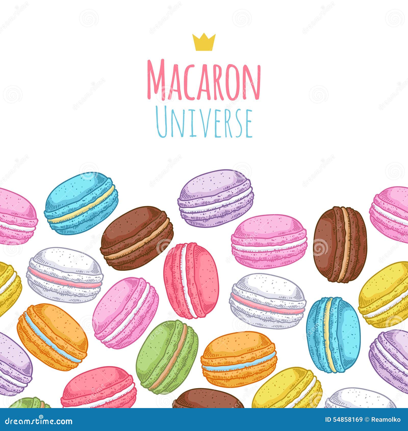 Seamless Assorted Sweets Candies Background Cartoon Vector ... Seamless Assorted Sweets Candies Background Cartoon Vector ...
