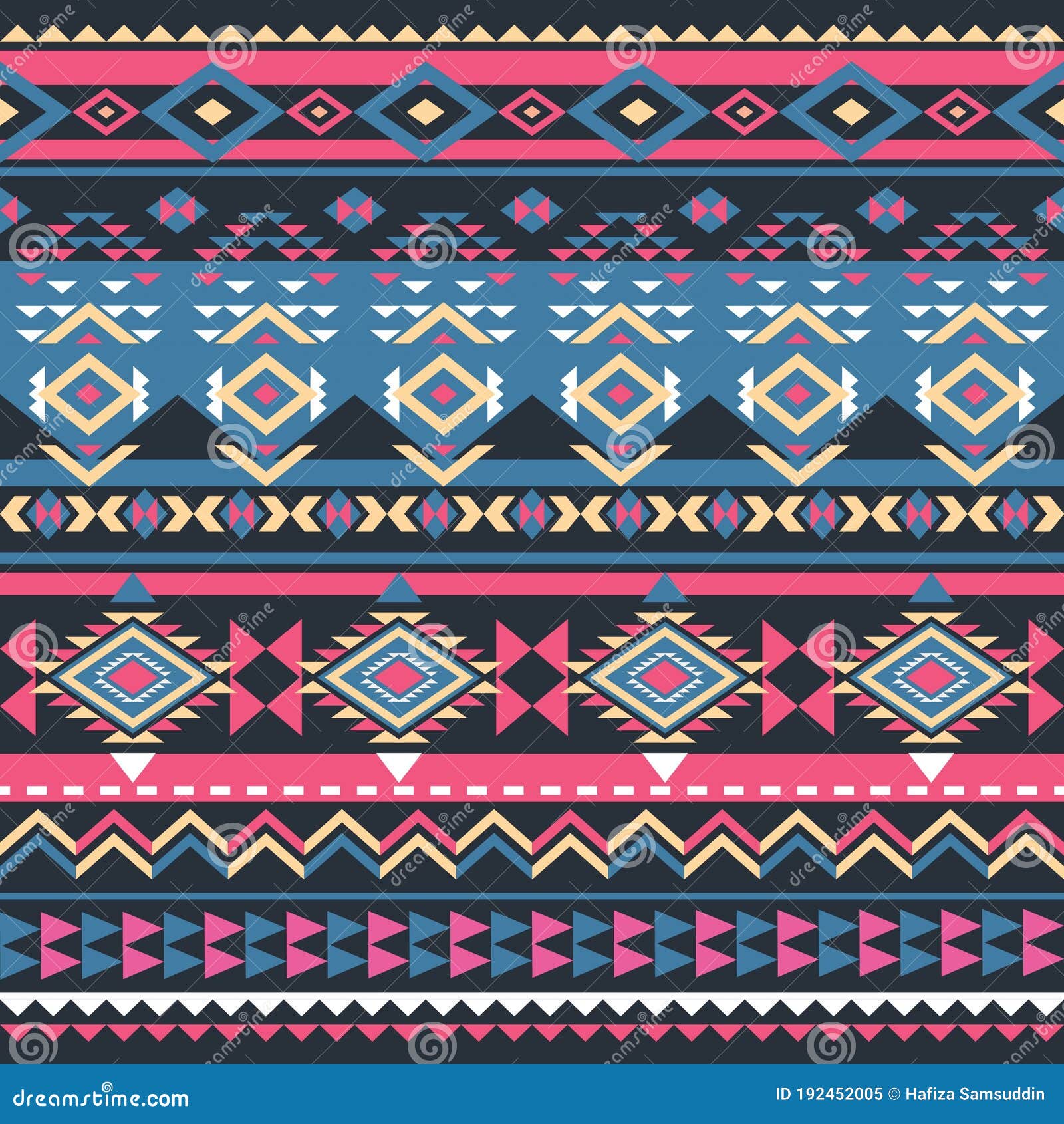 Seamless Aztec Background. Vector Illustration Decorative Design Stock ...