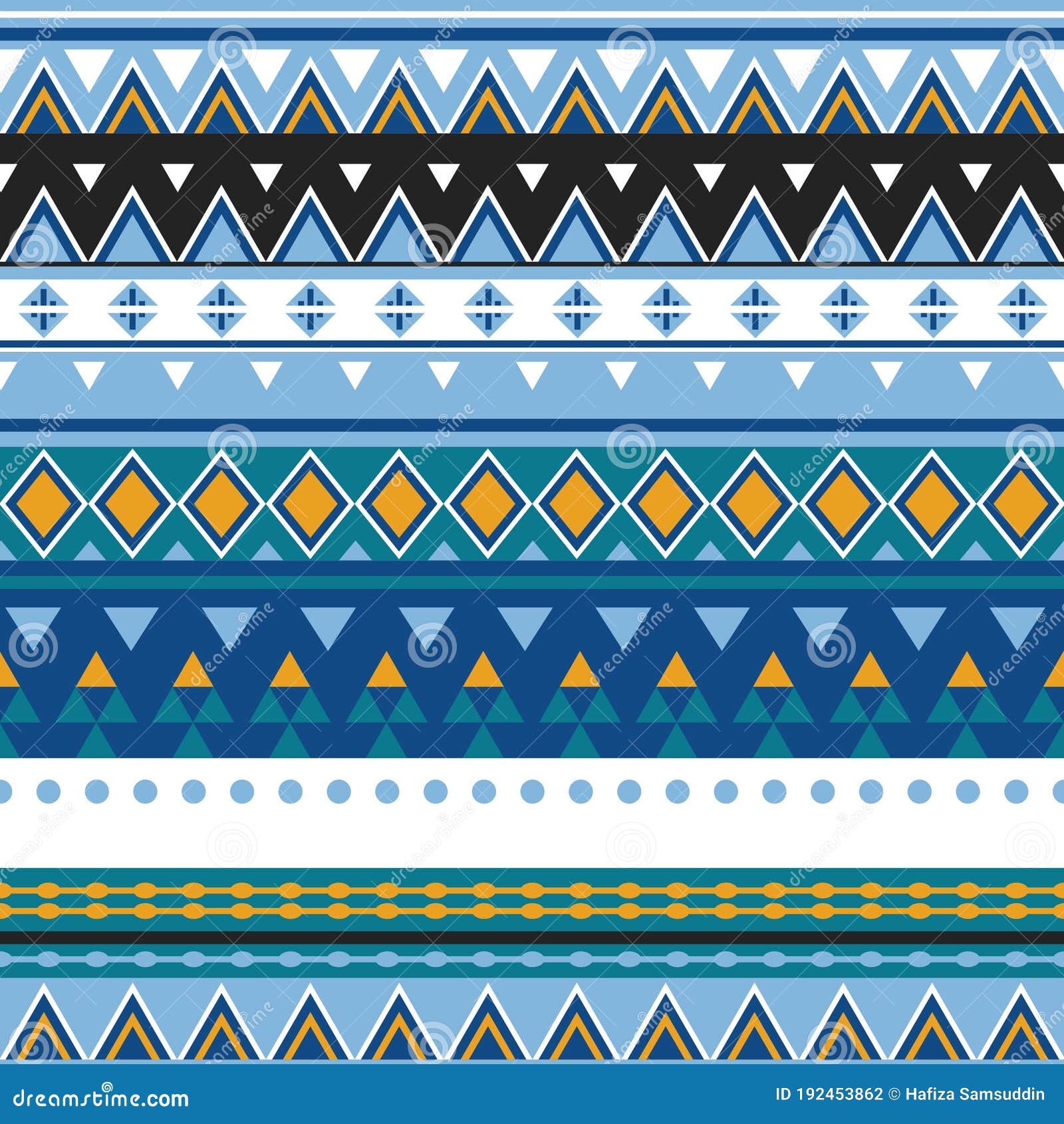 Seamless Aztec Background. Vector Illustration Decorative Design Stock ...