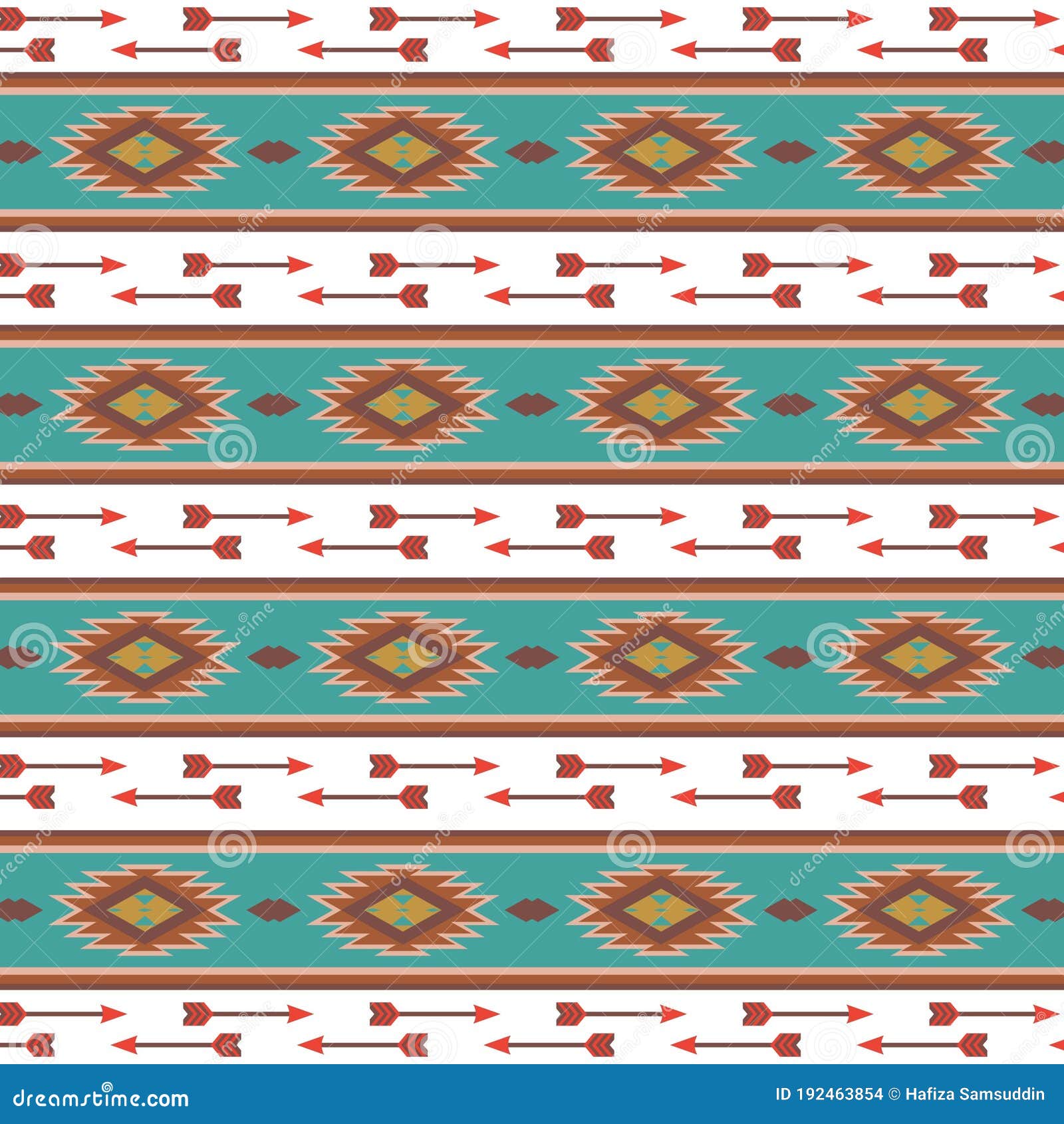 Seamless Aztec Background. Vector Illustration Decorative Design Stock ...