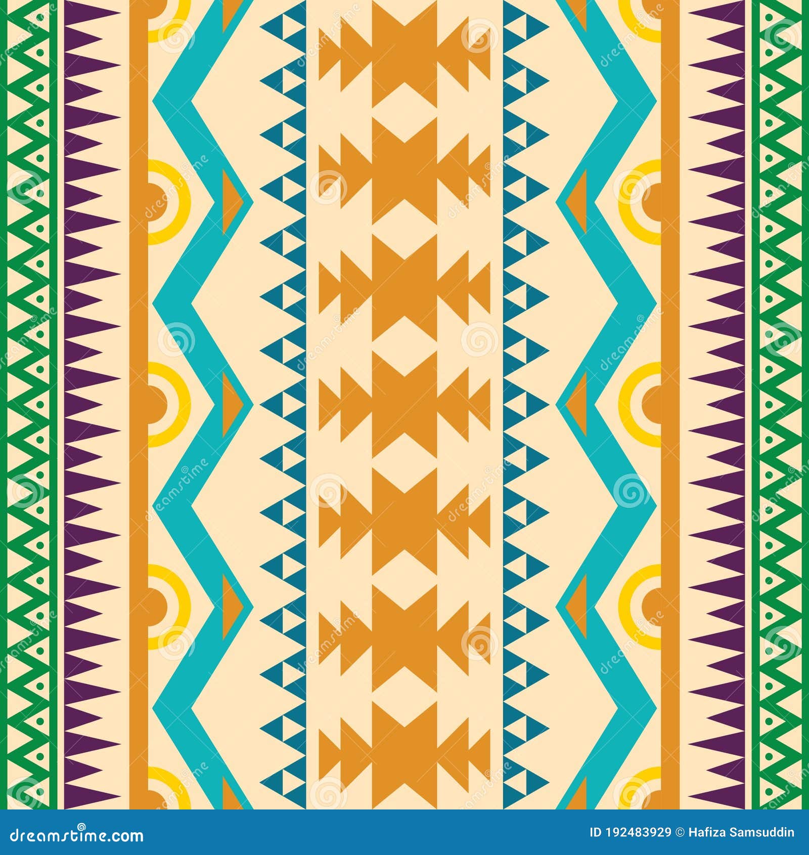 Seamless Aztec Background. Vector Illustration Decorative Design Stock ...