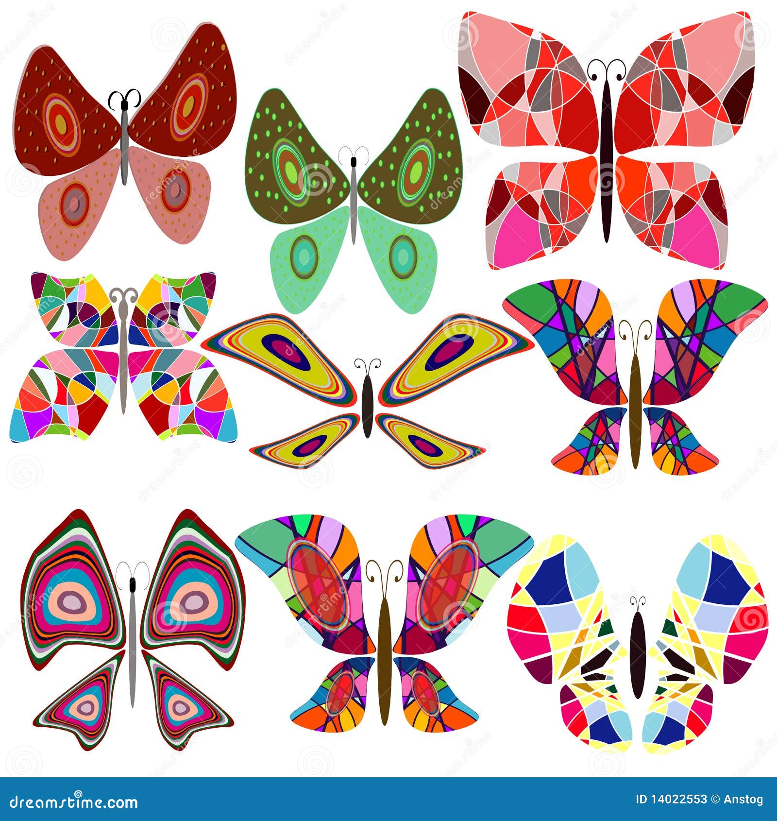 Collors Butterfly Stock Illustrations – 1 Collors Butterfly Stock ...