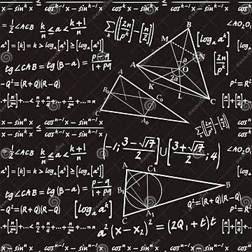 Seamless background stock vector. Illustration of classroom - 12757347