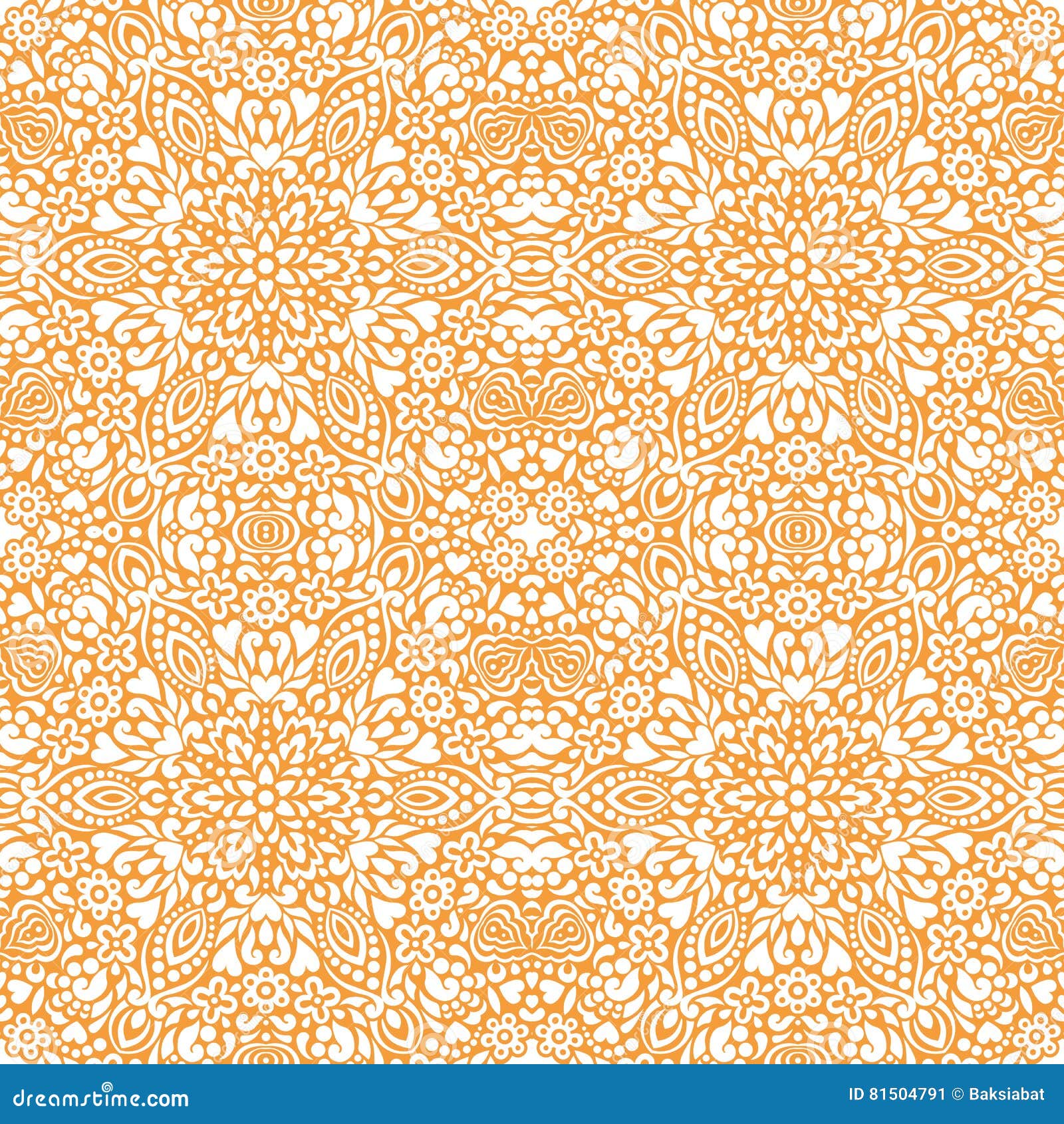 Seamless Background with Abstract Ethnic Pattern. Stock Vector ...