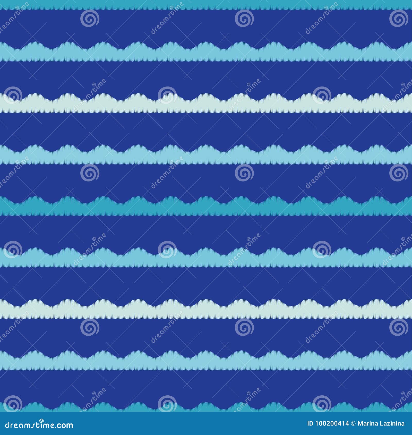 Seamless Background with Abstract Geometric Pattern. Wave Texture ...