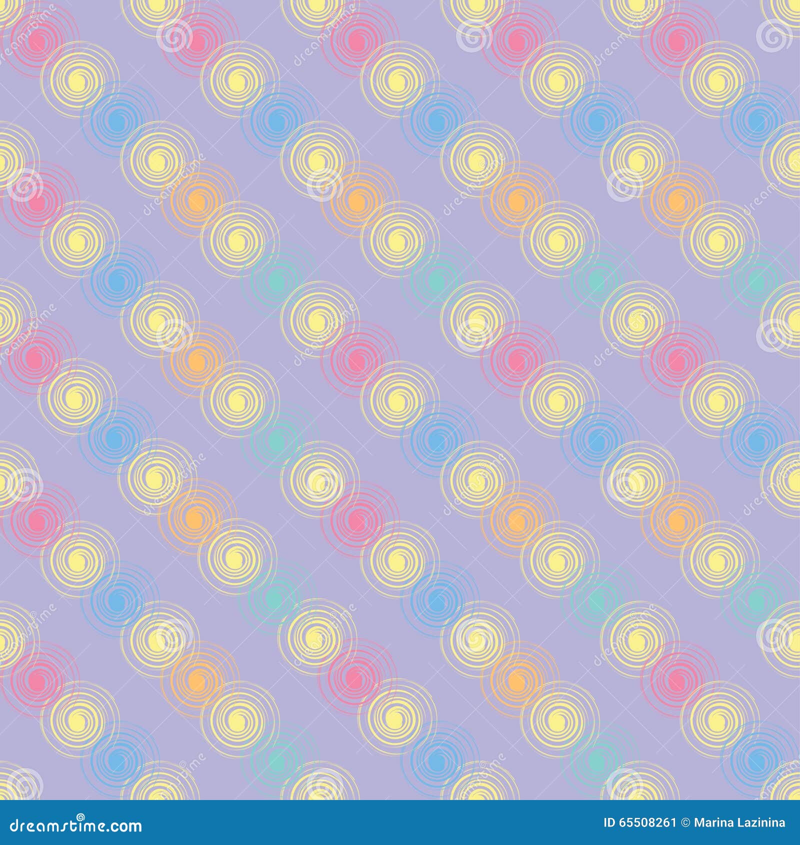 Seamless Background with Abstract Geometric Shapes Stock Illustration ...