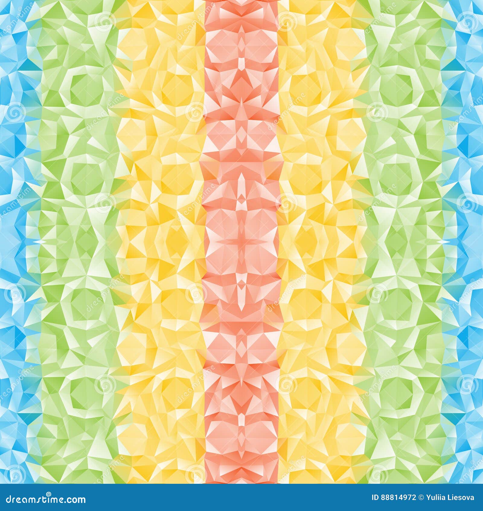 Seamless Background with Abstractl Pattern Made of Colorful Geom Stock ...