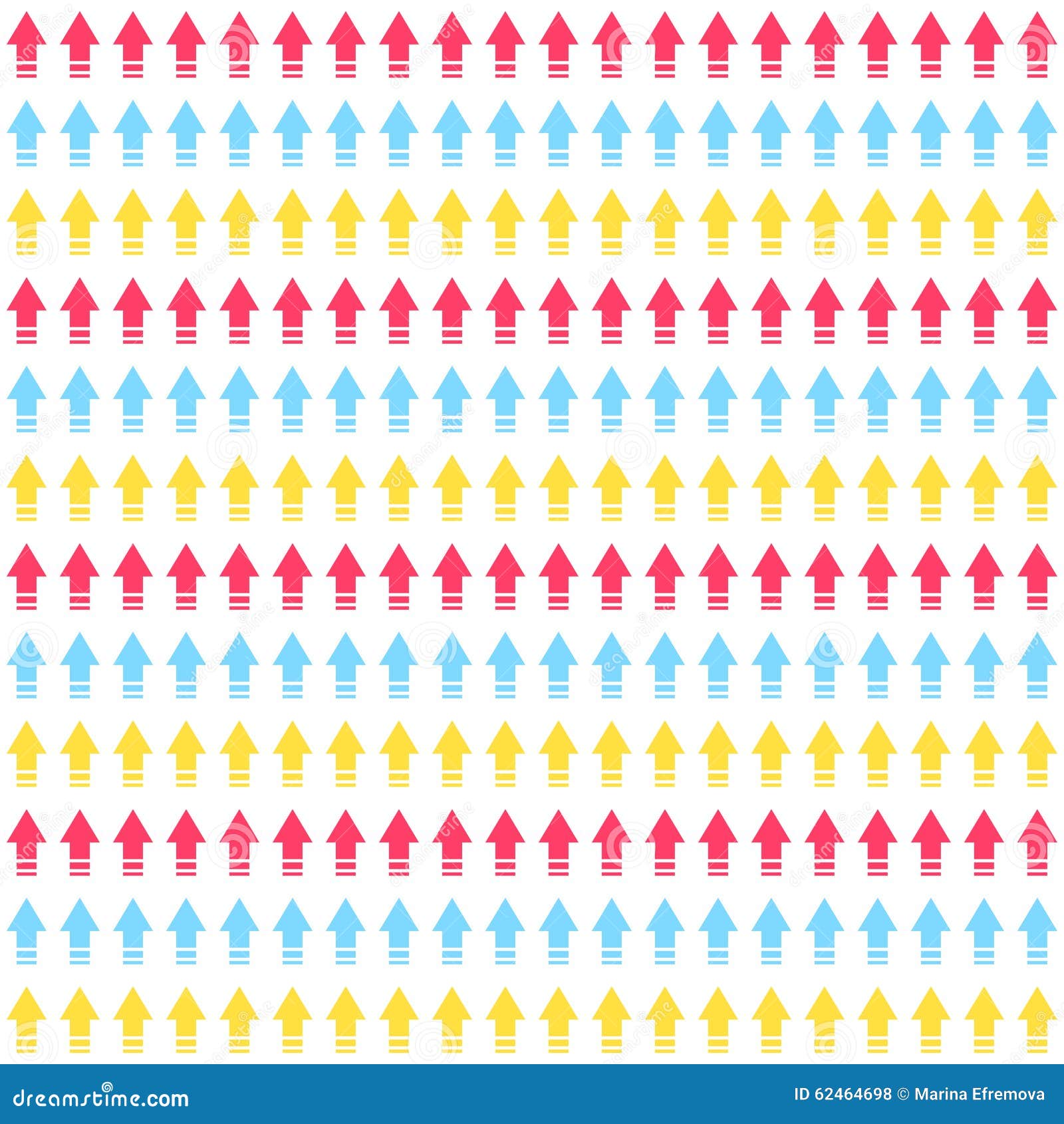 Seamless Background with Arrows Stock Vector - Illustration of decoration, geometric: 62464698