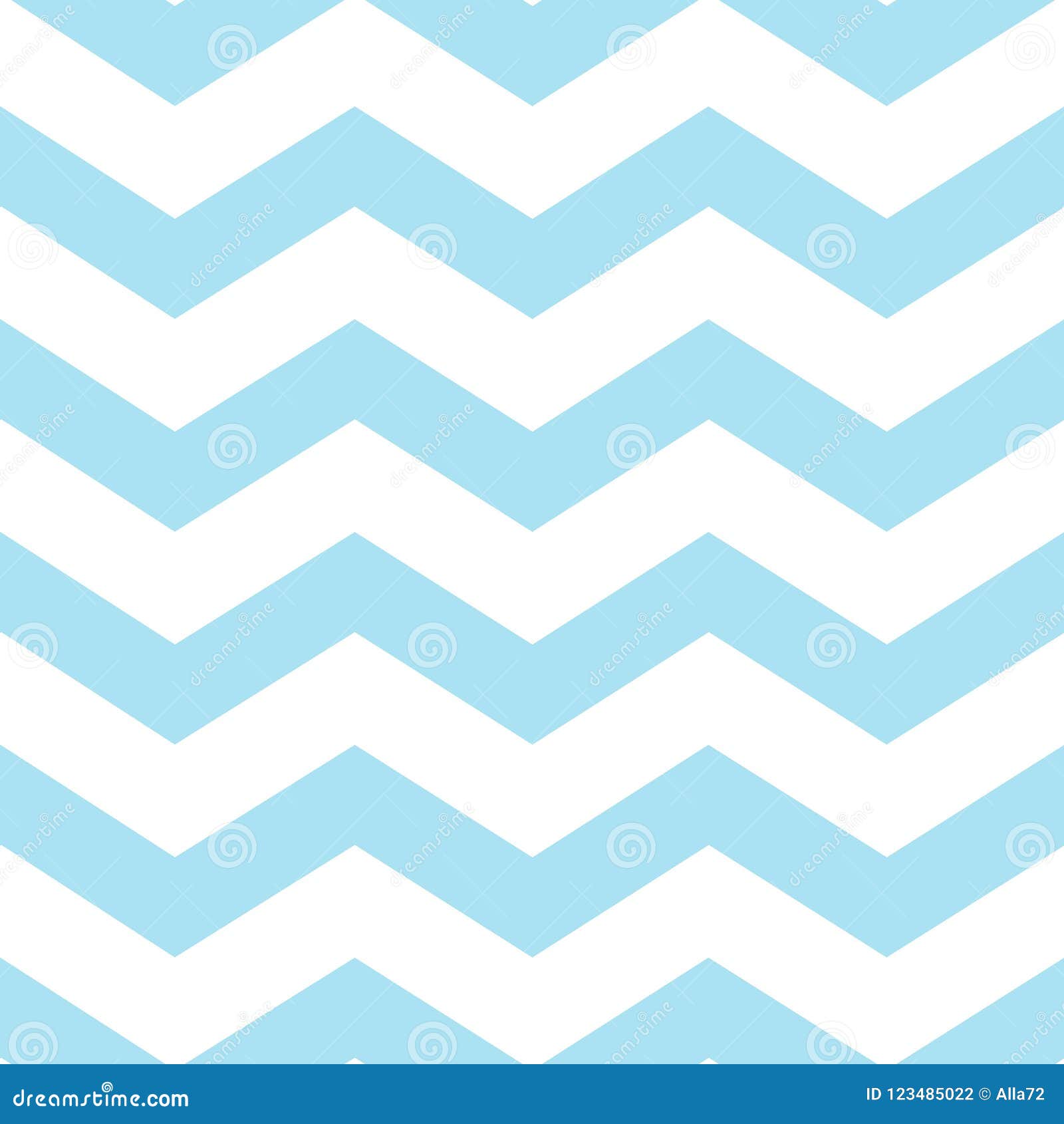 Seamless Background With Blue Stripes In Zigzag Vector Illustration | CartoonDealer.com #123485022