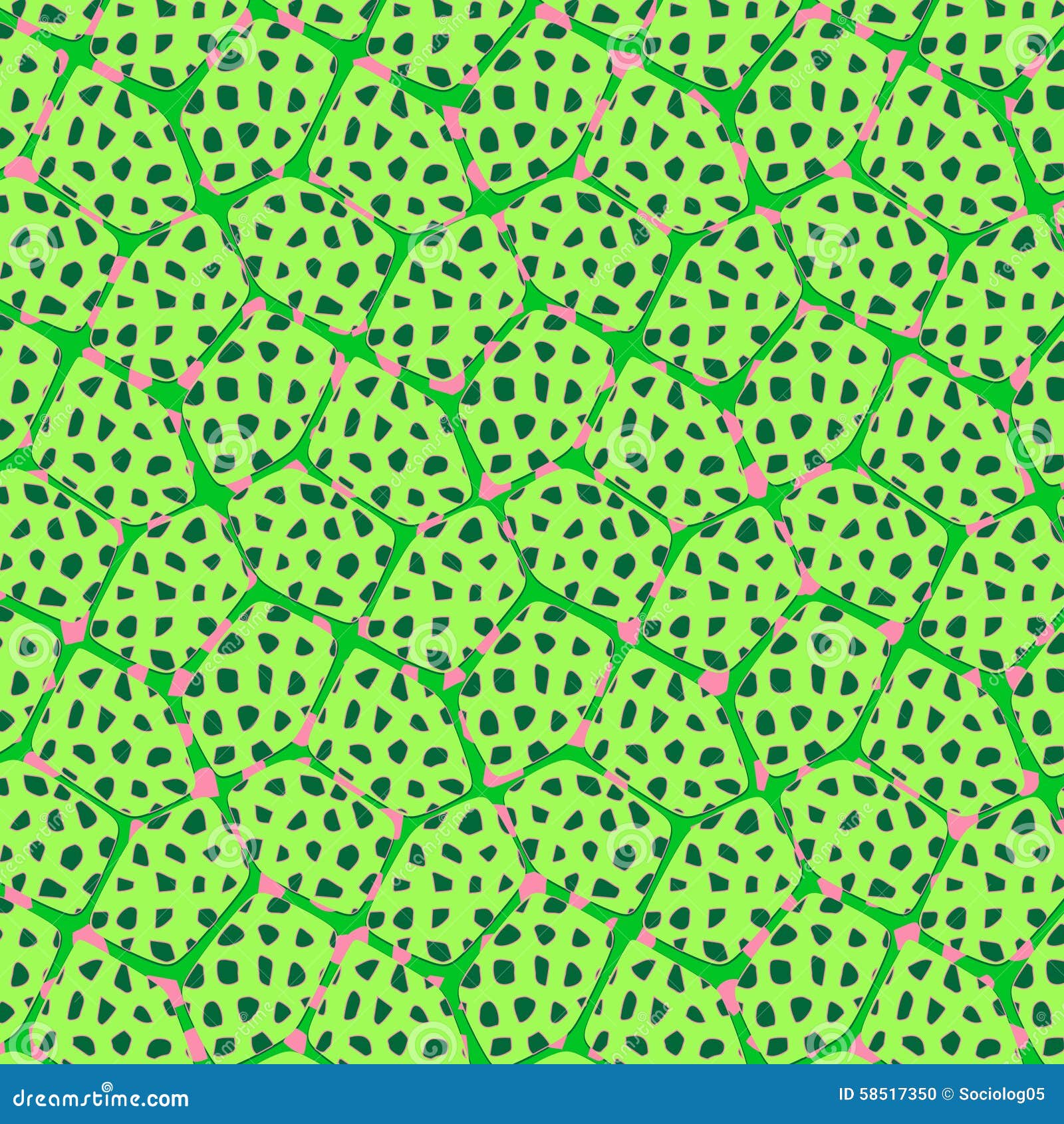 Seamless Background with Cellular Texture Stock Vector - Illustration ...