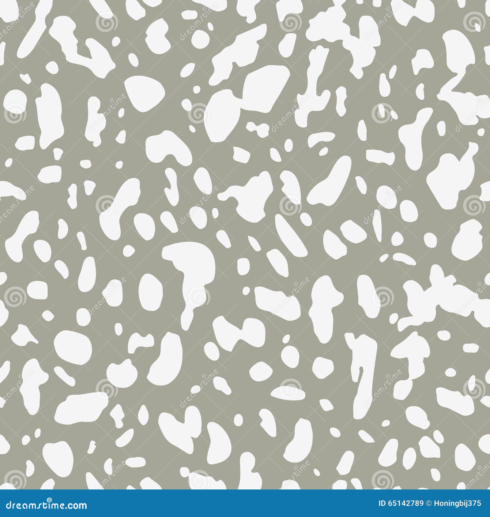 Seamless Background with Dalmatian Skin Stock Vector - Illustration of ...