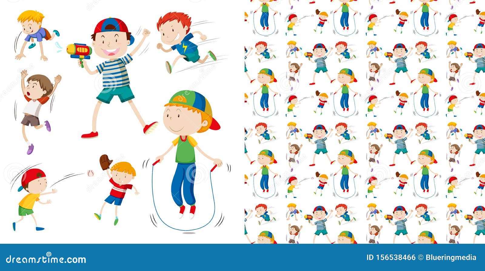 Boy Repeats Exercise Stock Illustrations – 9 Boy Repeats Exercise Stock ...