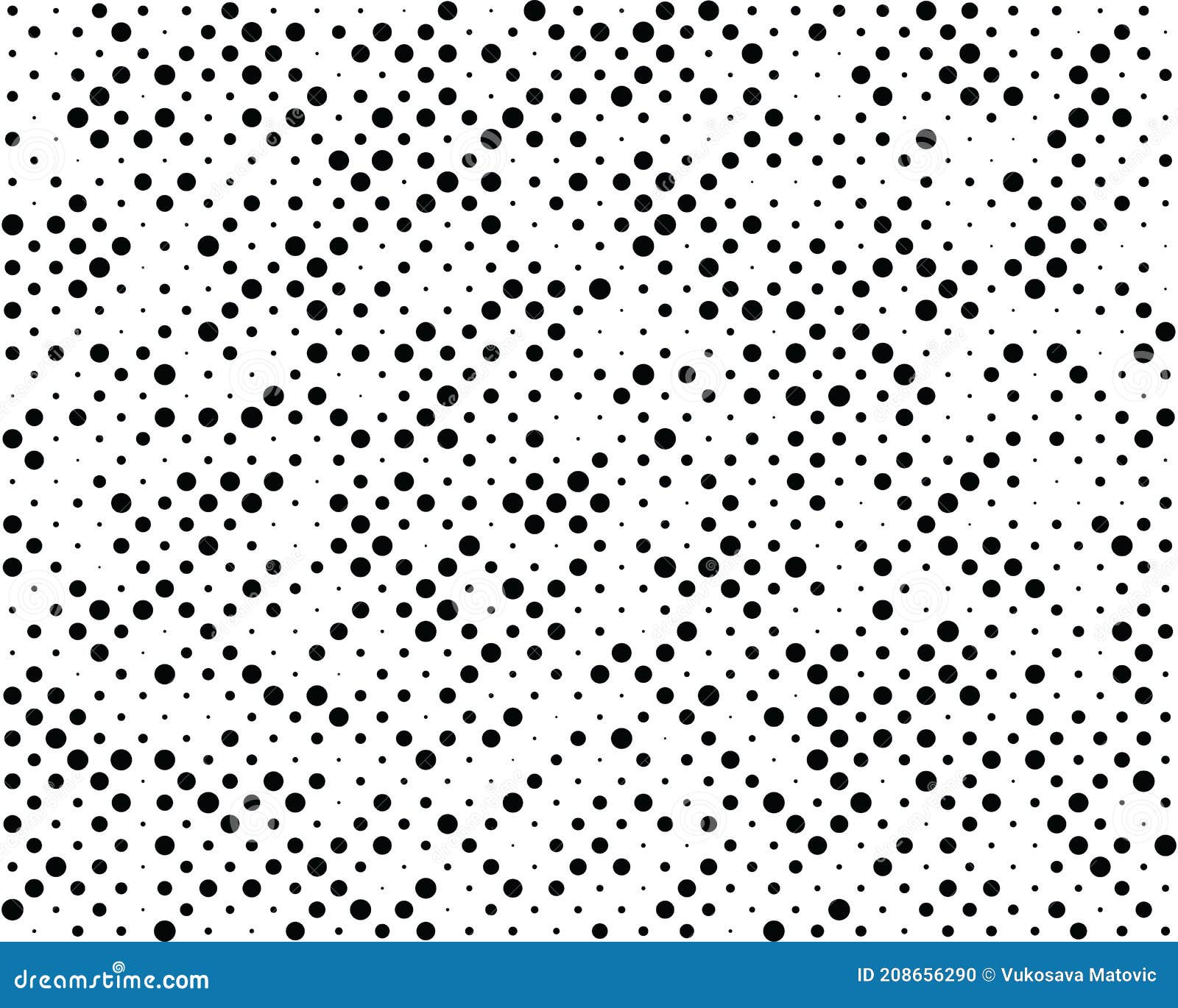 Seamless Background with Dots Stock Vector - Illustration of digital ...