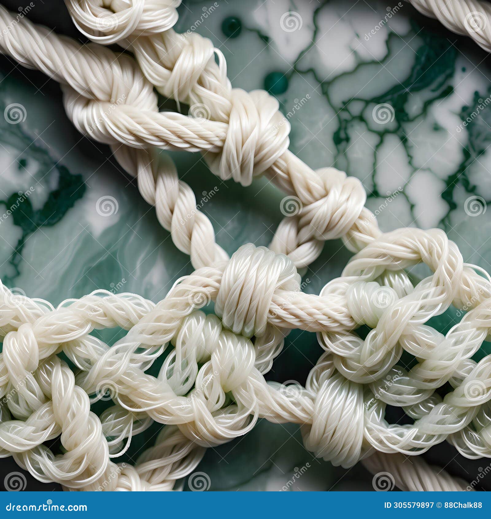 Seamless Background Macrame, Ropes, Knots. Seamless Pattern Connecting ...