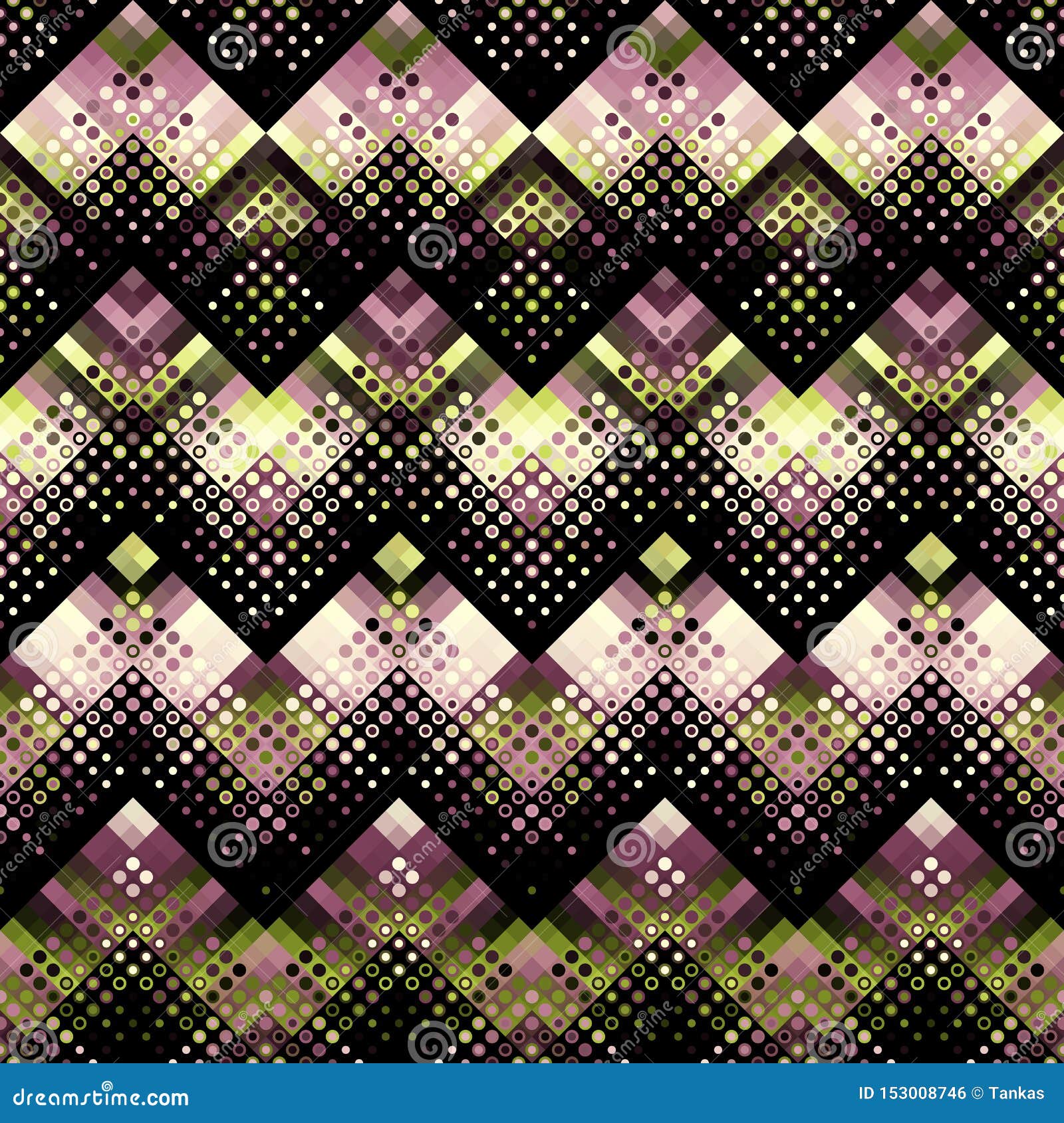 Seamless Background. Geometric Abstract Diagonal Pattern in Low Poly ...