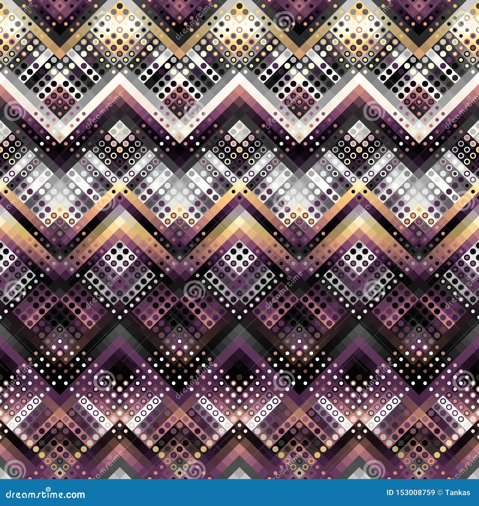 Seamless Background. Geometric Abstract Diagonal Pattern in Low Poly ...
