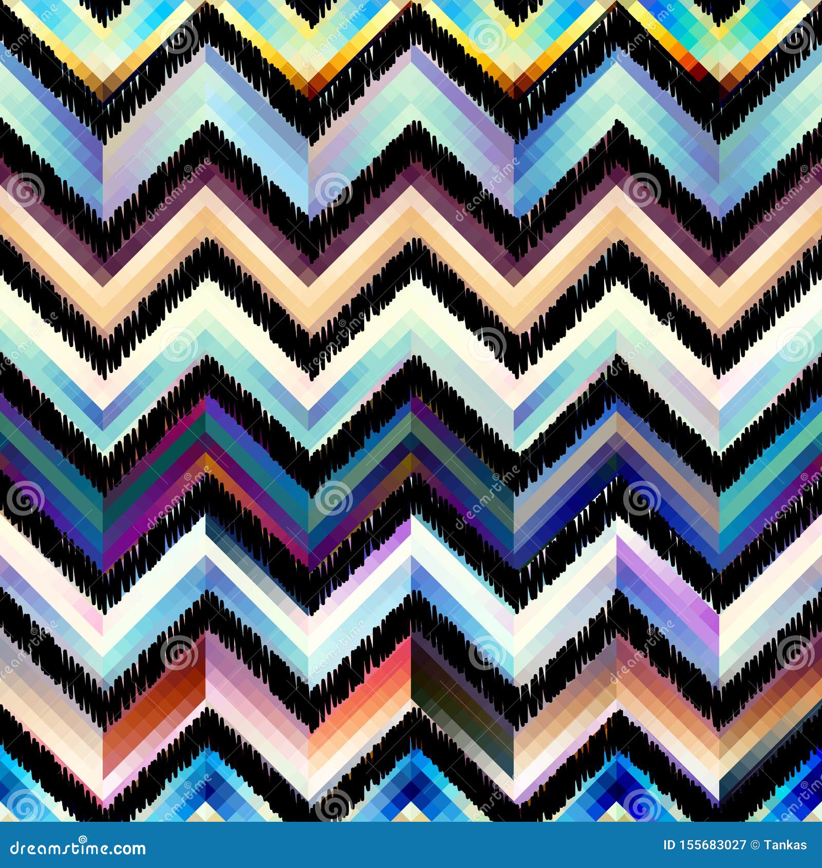 Seamless Background. Geometric Abstract Diagonal Pattern in Low Poly ...