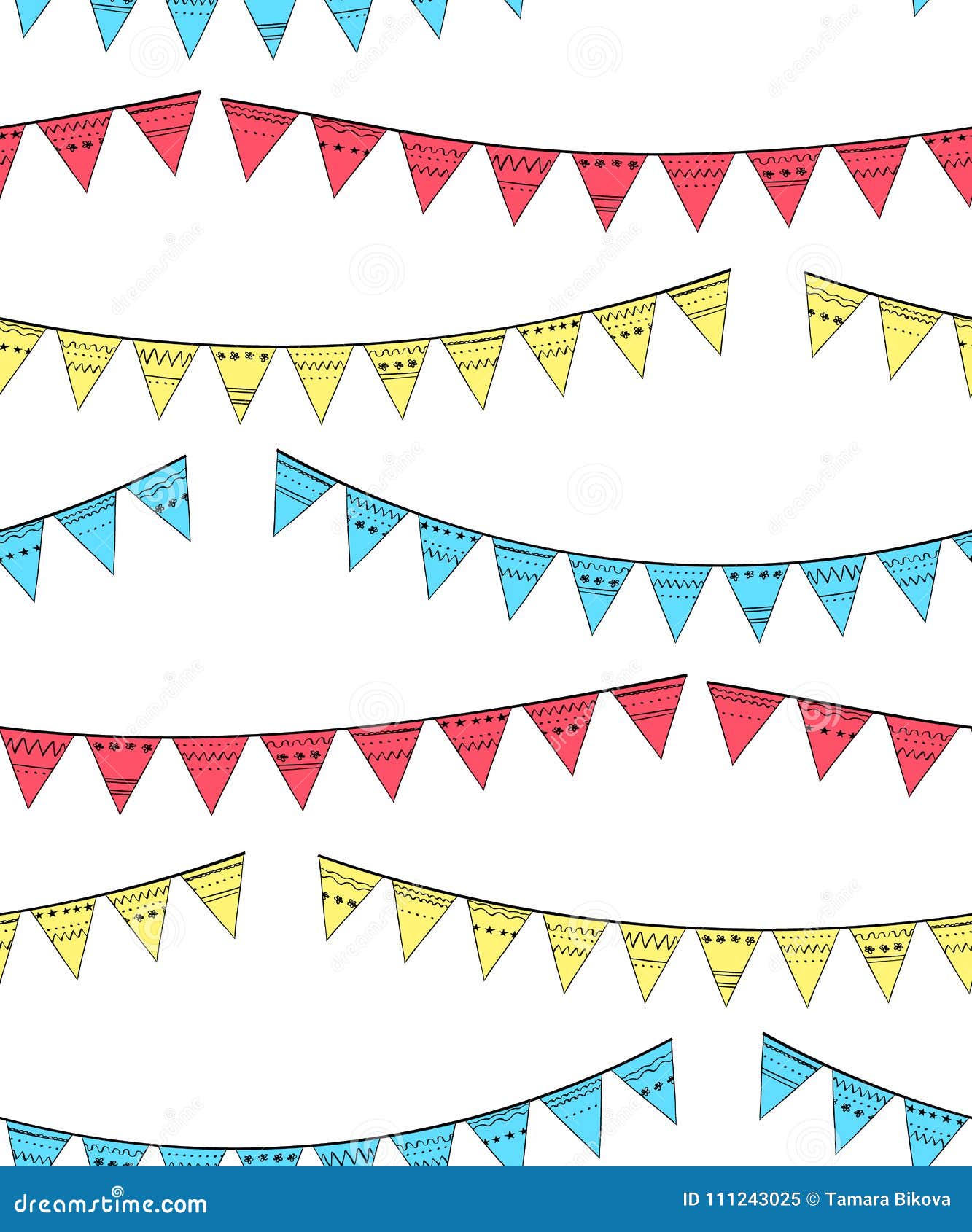 Seamless Pattern from Graphical Flags Stock Vector - Illustration of ...