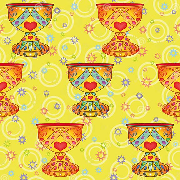 Seamless Background, Holy Grail Stock Vector - Illustration of ...