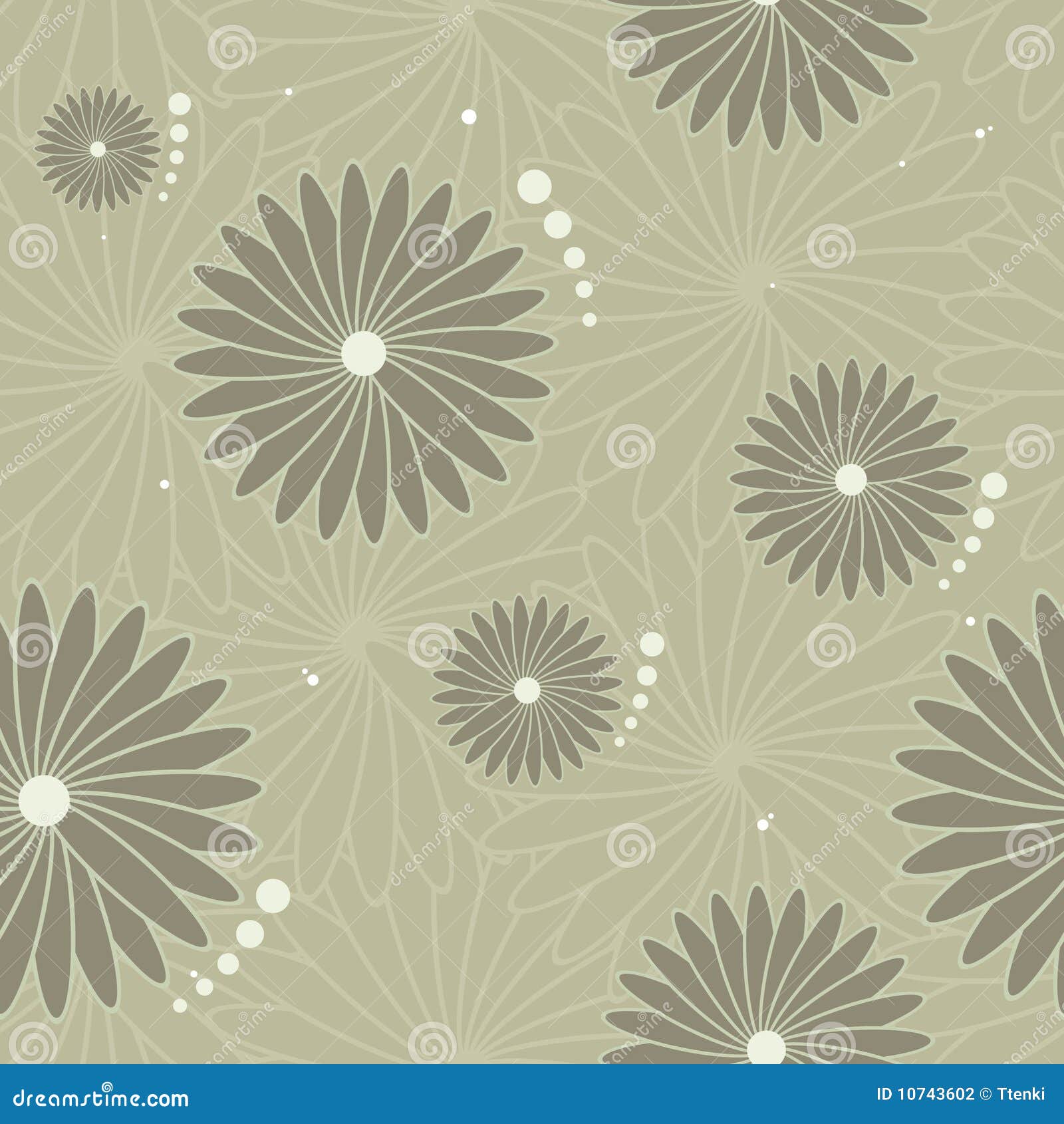 Seamless Background in Khaki Colors Stock Vector - Illustration of ...