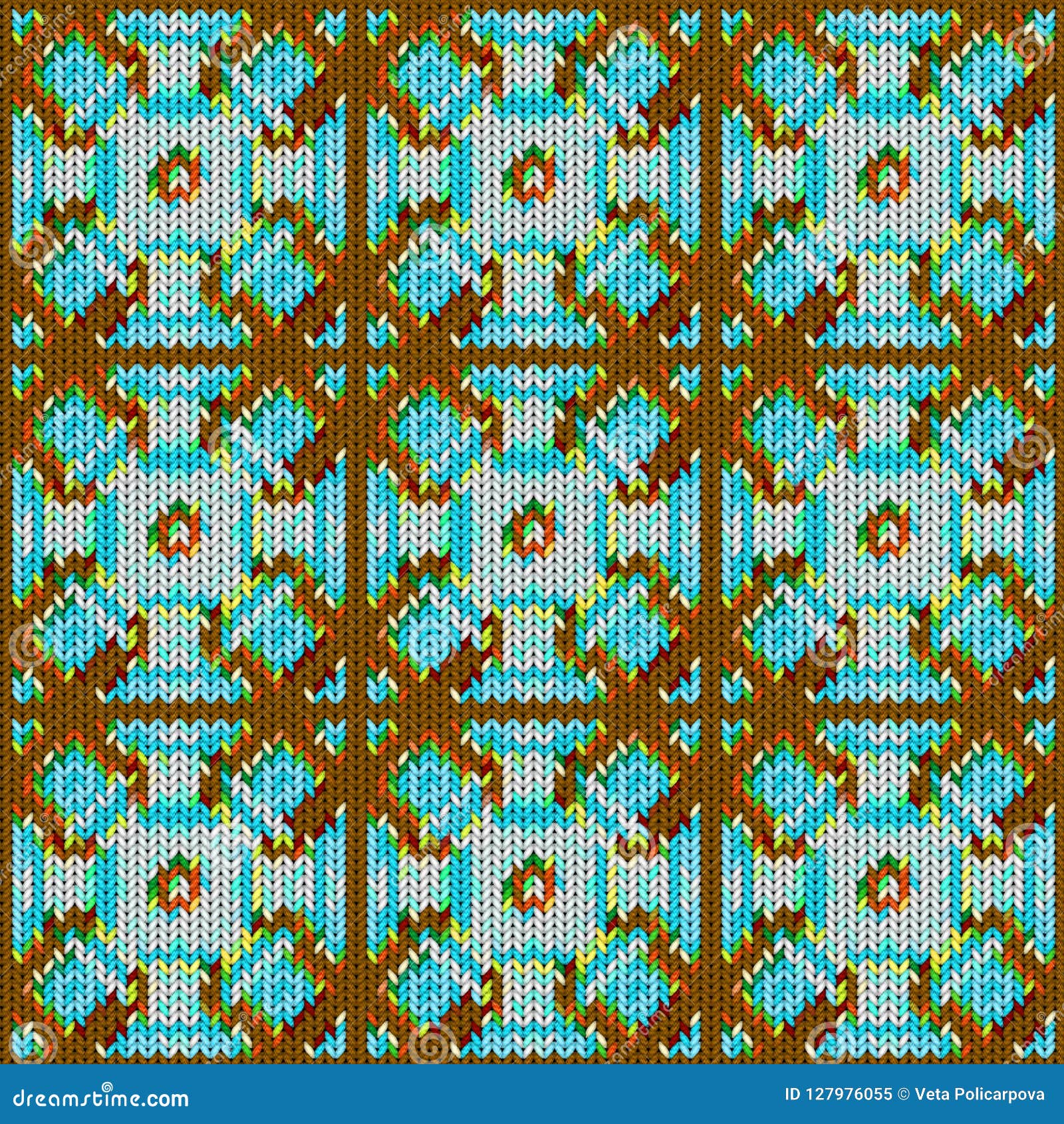 Seamless Background with a Knitted Texture, Imitation of Wool. a ...