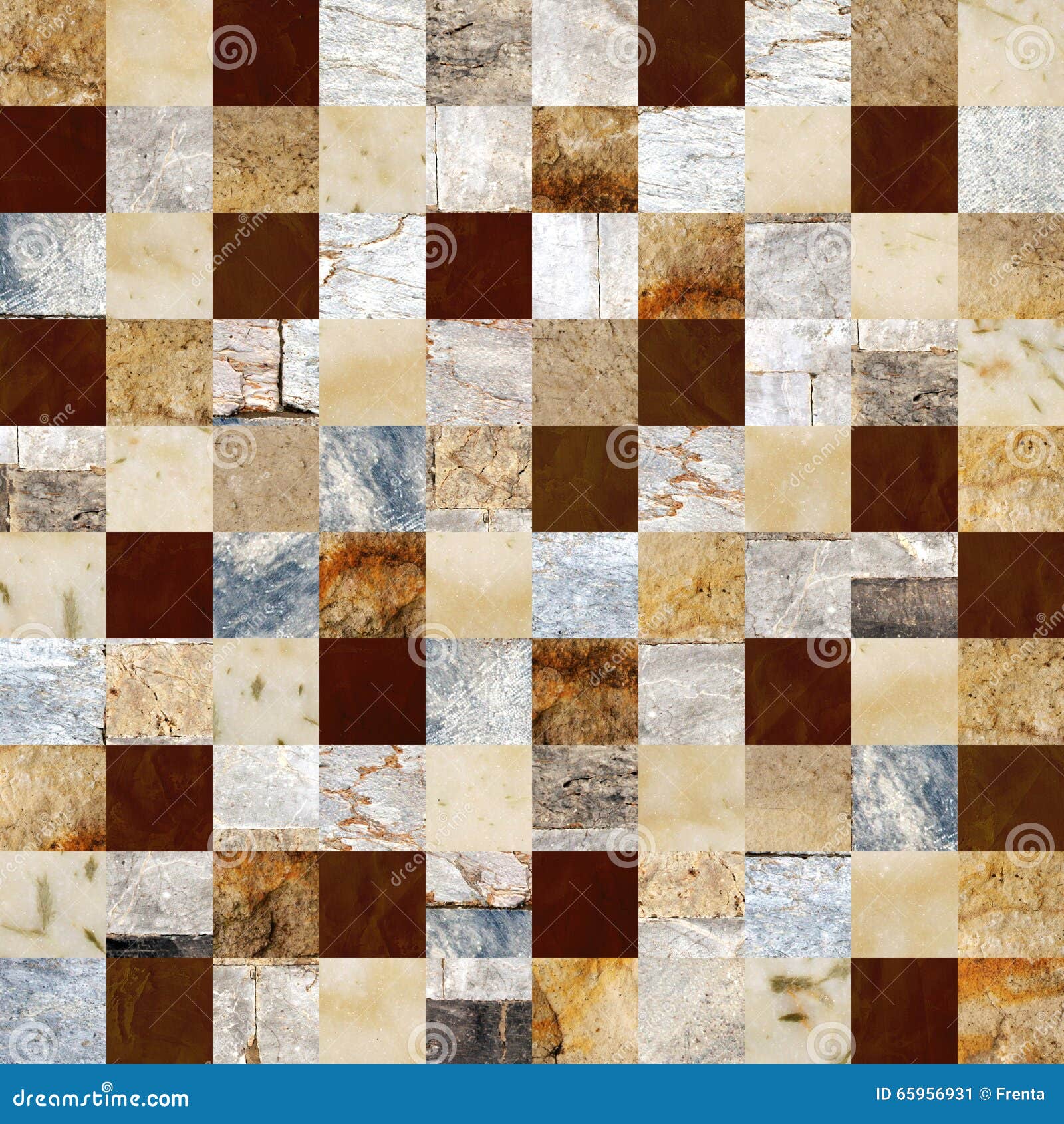 Seamless Background with Marble and Stone Patterns Stock Image - Image ...