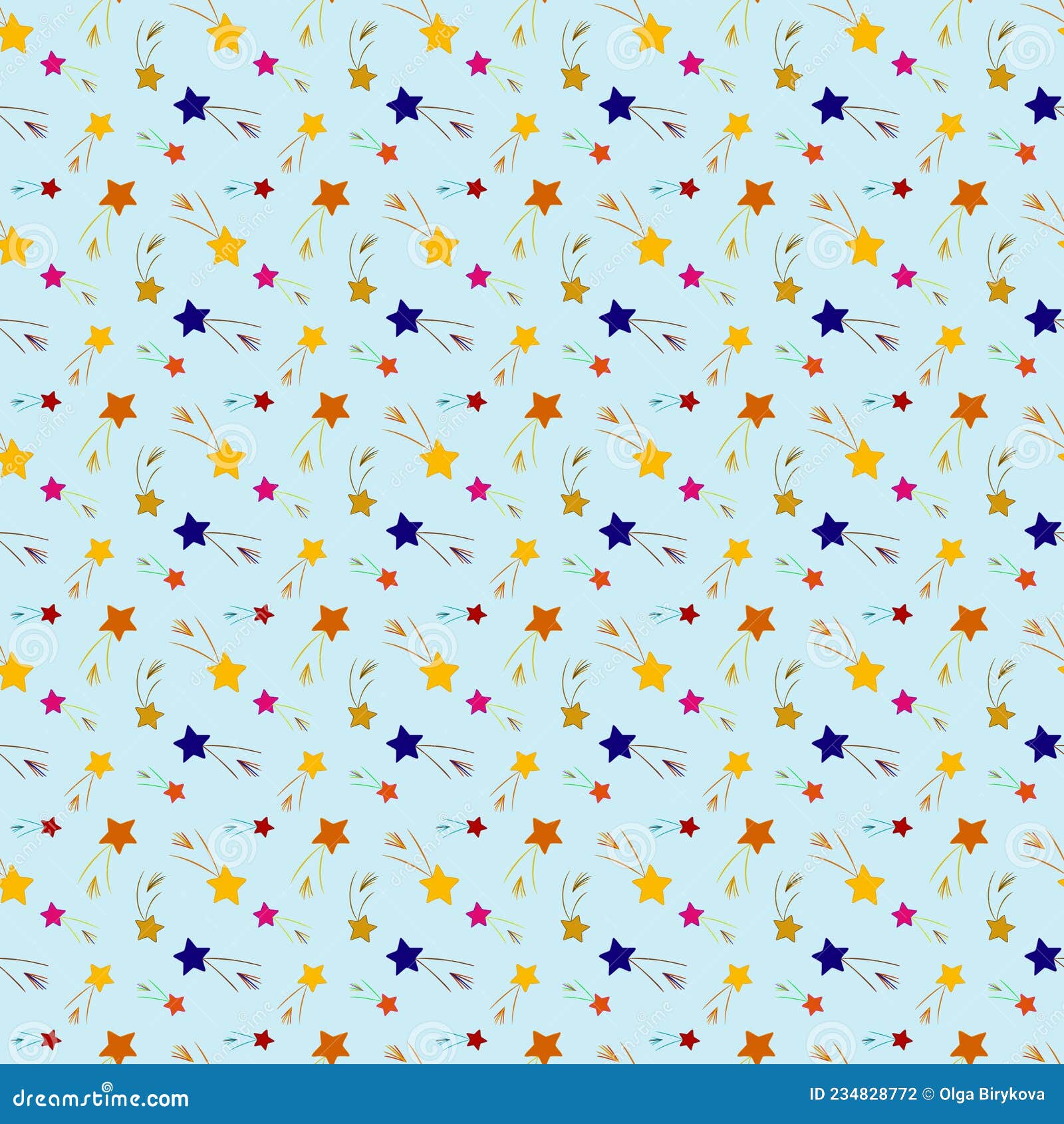 Colored stars stock illustration. Illustration of isolated - 234828772