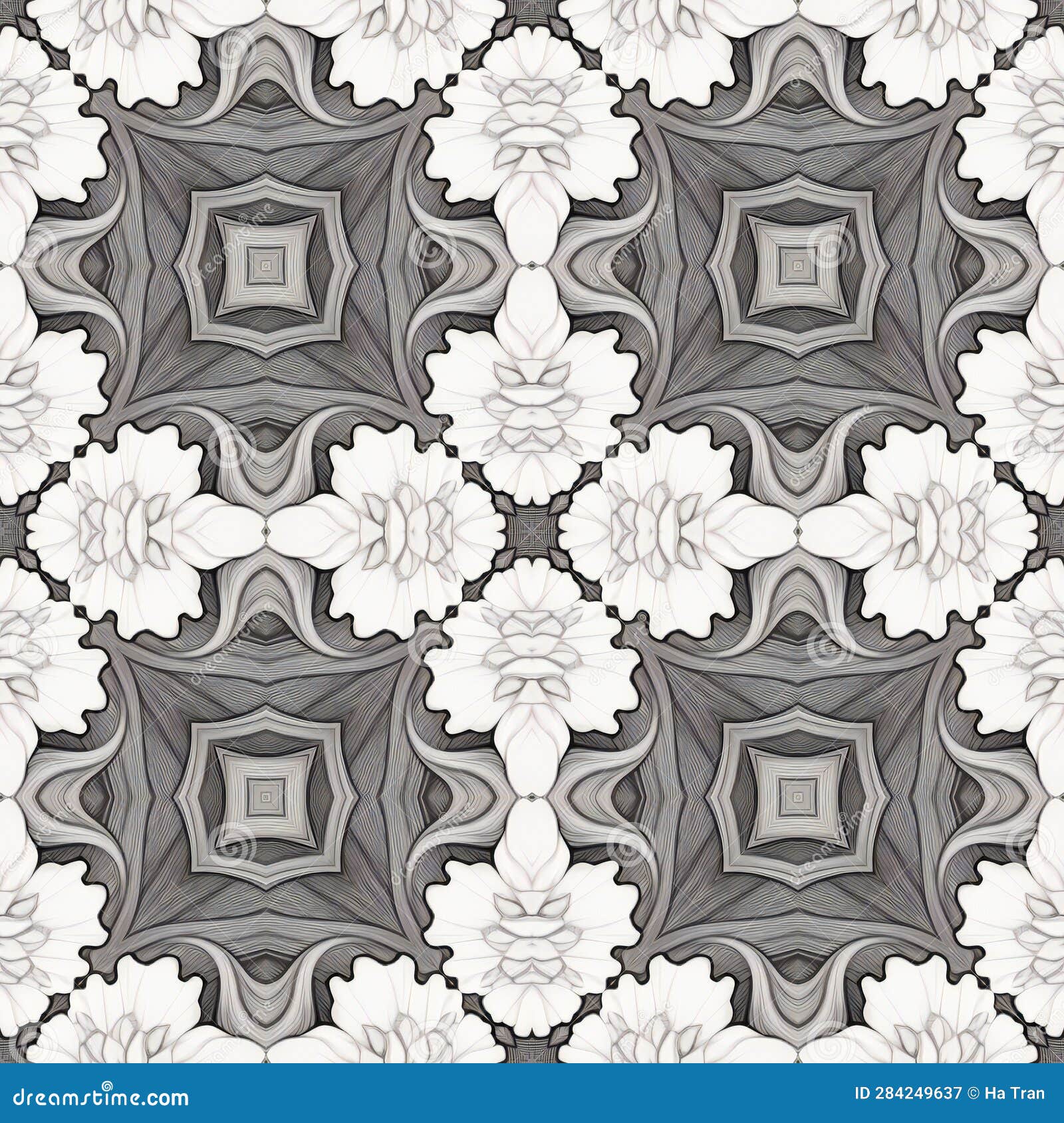 Decorative Geometric Illumination Of The Bar Counter, Reception Desk ...