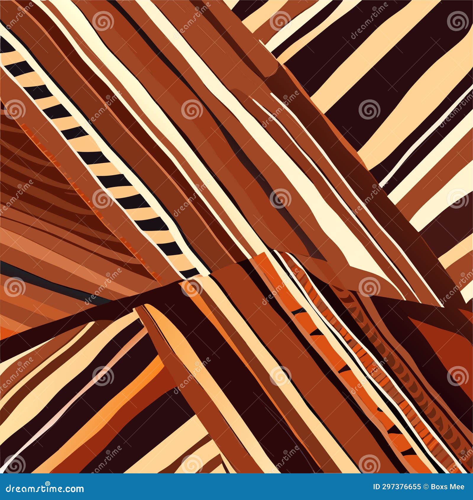 Seamless Background Pattern. Abstract Striped Pattern. Vector ...