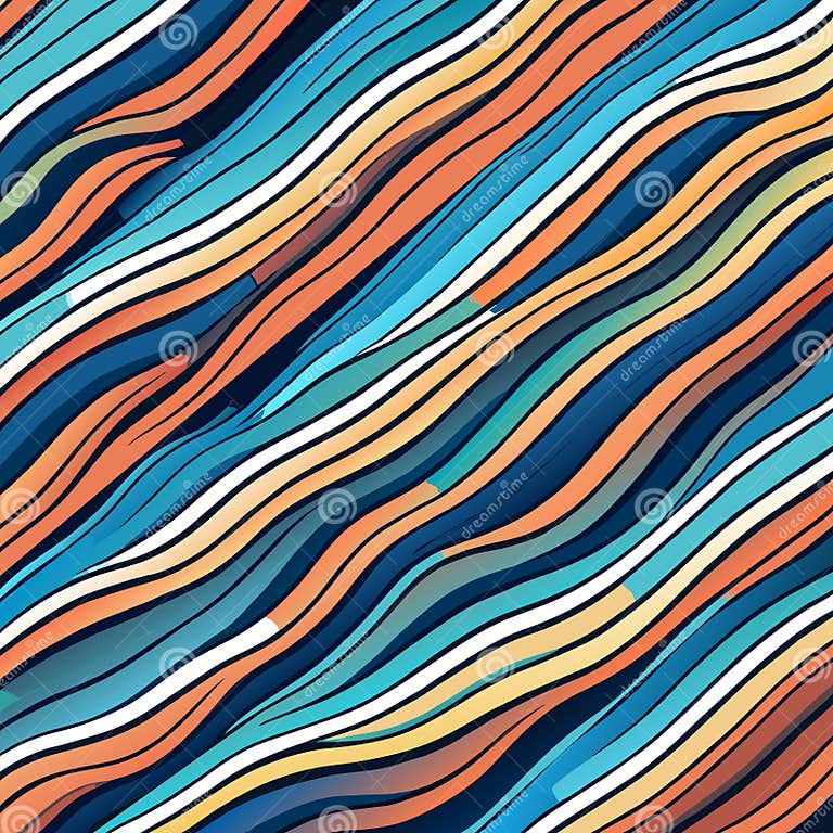 Abstract waves pattern. stock illustration. Illustration of wing ...