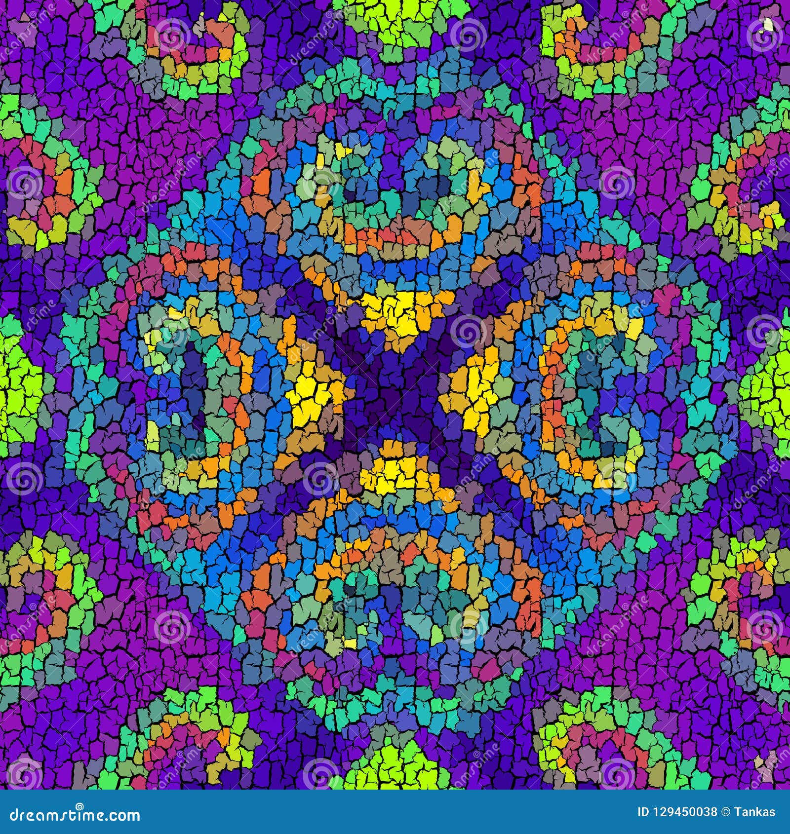 Seamless Grunge Abstract Square Pattern. Paint Grunge Cracks. Stock ...